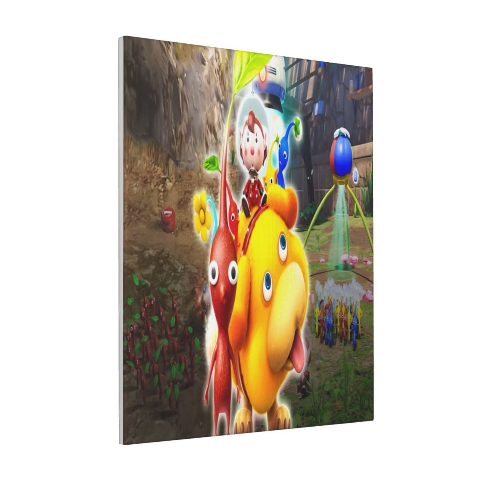 Lsque Pikmin Pattern Decorative Picture – Unique Modern Wall Art, Ready ...