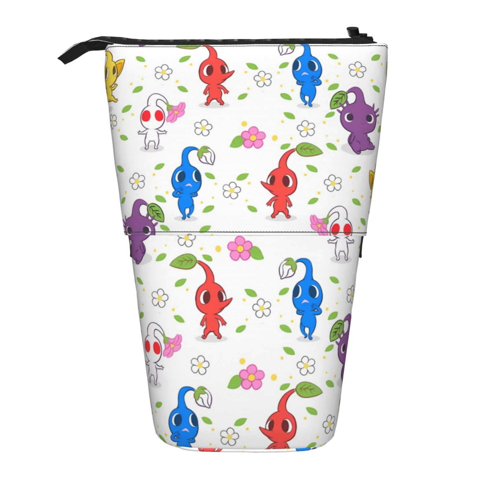 Lsque Pikmin Pattern Telescopic Pencil Bag Pen Holder Stationery Case ...