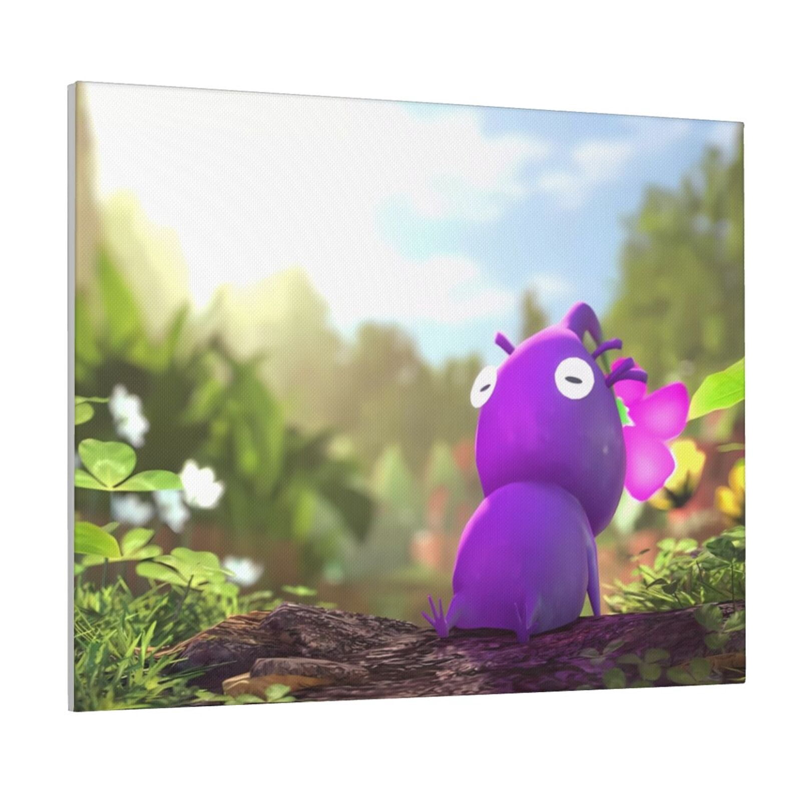 Lsque Pikmin Print Wall Art – Decorative Picture for Living Room ...