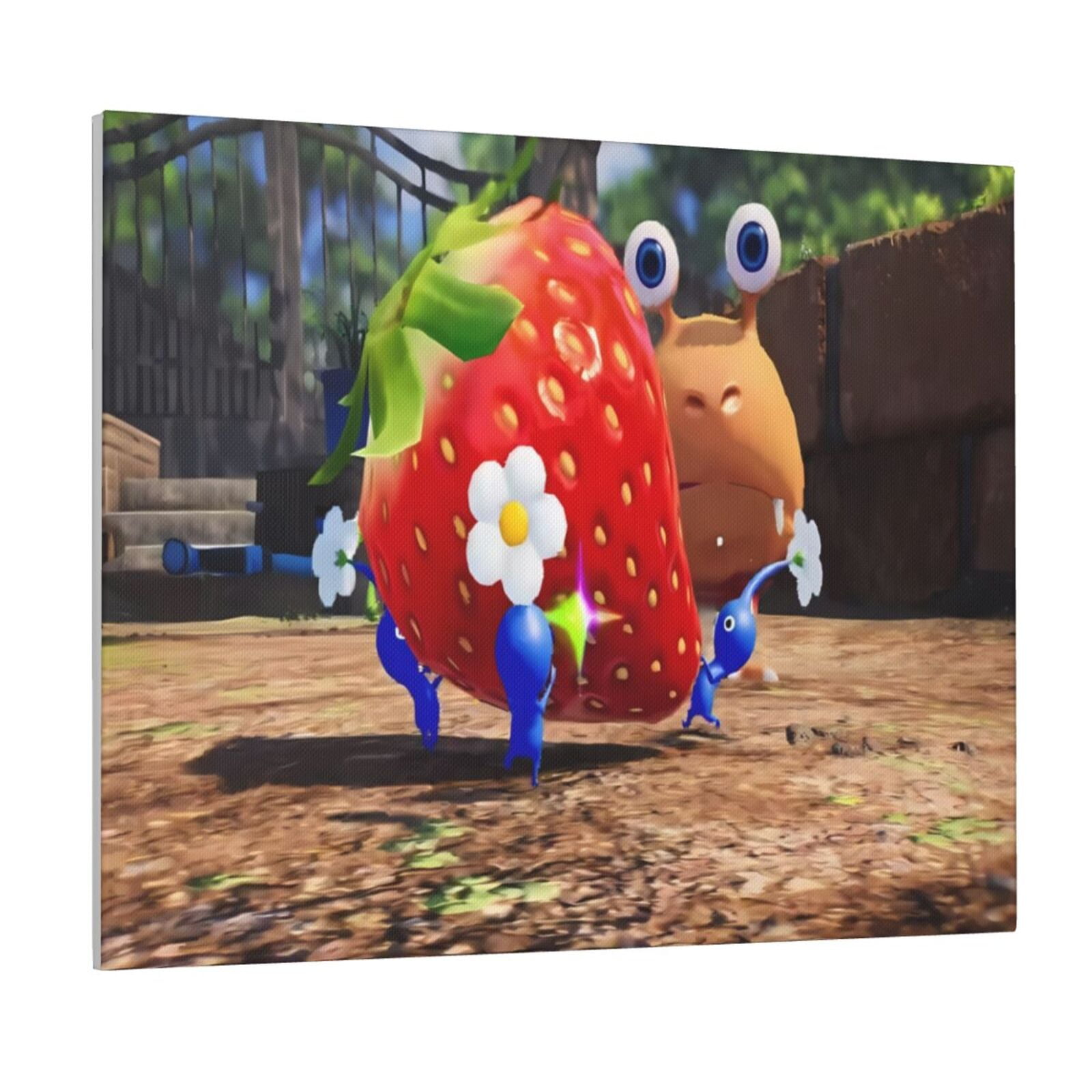 Lsque Pikmin Print Wall Art – Decorative Picture for Living Room ...