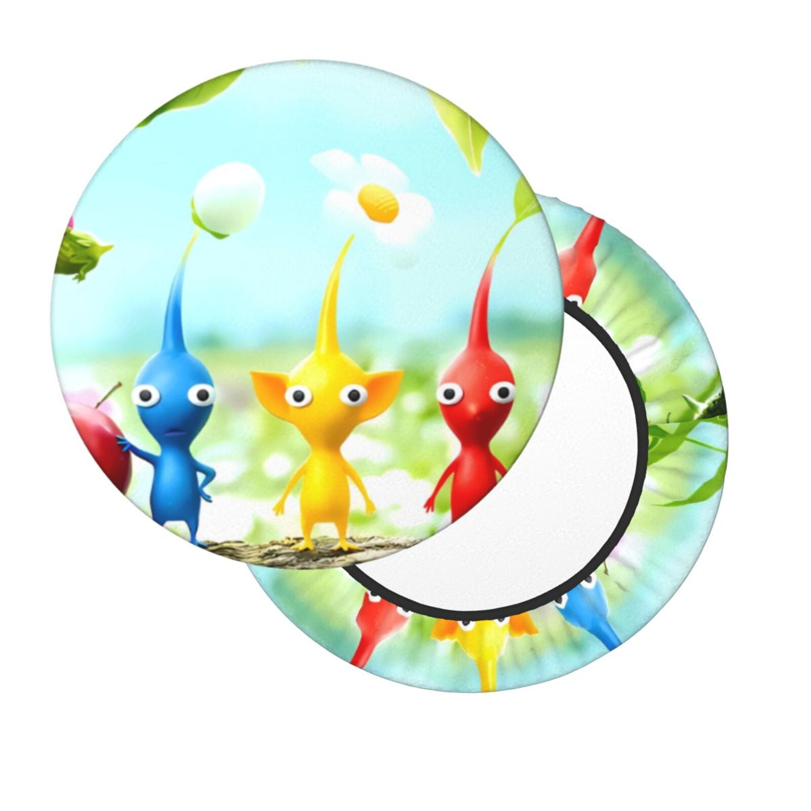 Lsque Pikmin Round Bar chair cushion covers Velvet Fabric Premium ...