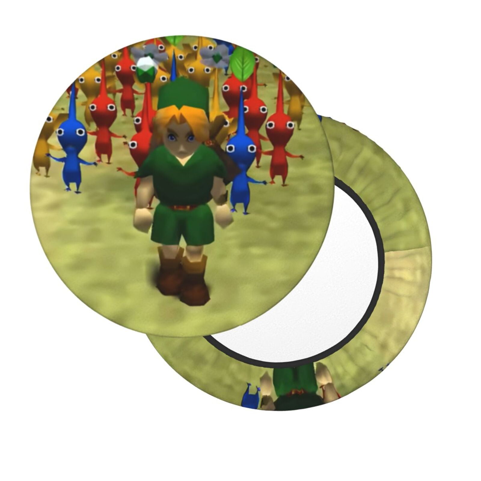 Lsque Pikmin Round Bar chair cushion covers Velvet Fabric Premium ...