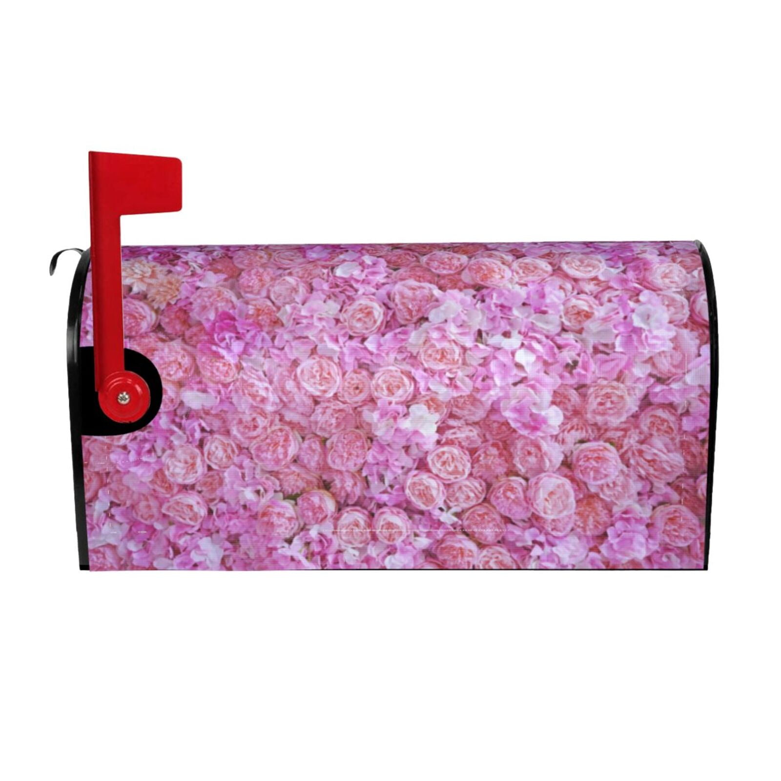 Lsque Pink Roses Mailbox Cover Standard Size ,Magnetic Mailbox Covers ...