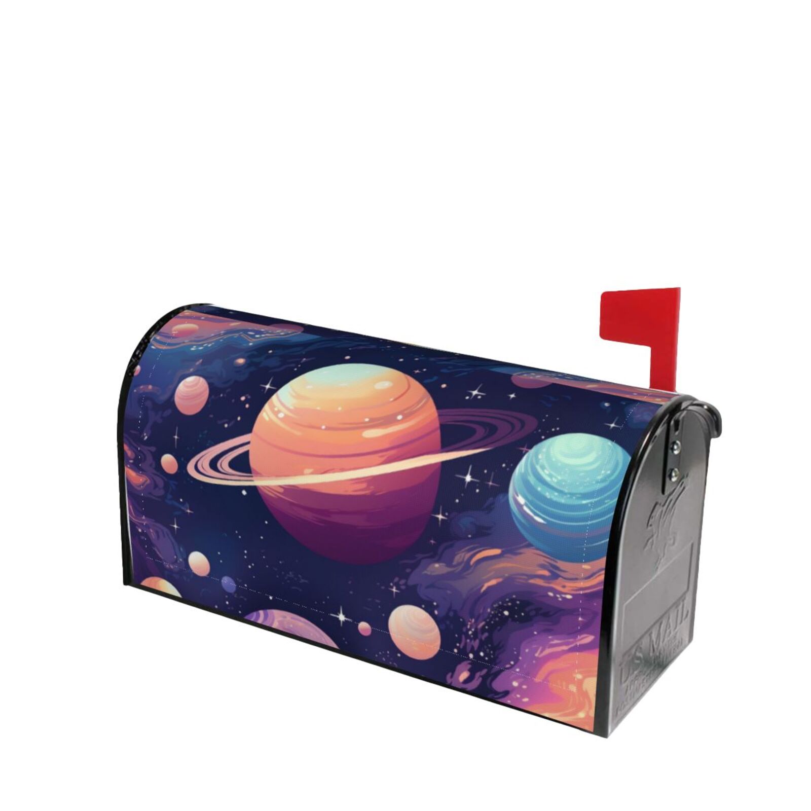 Lsque Planet Pastel Galaxy Mailbox Cover Standard Size ,Magnetic ...
