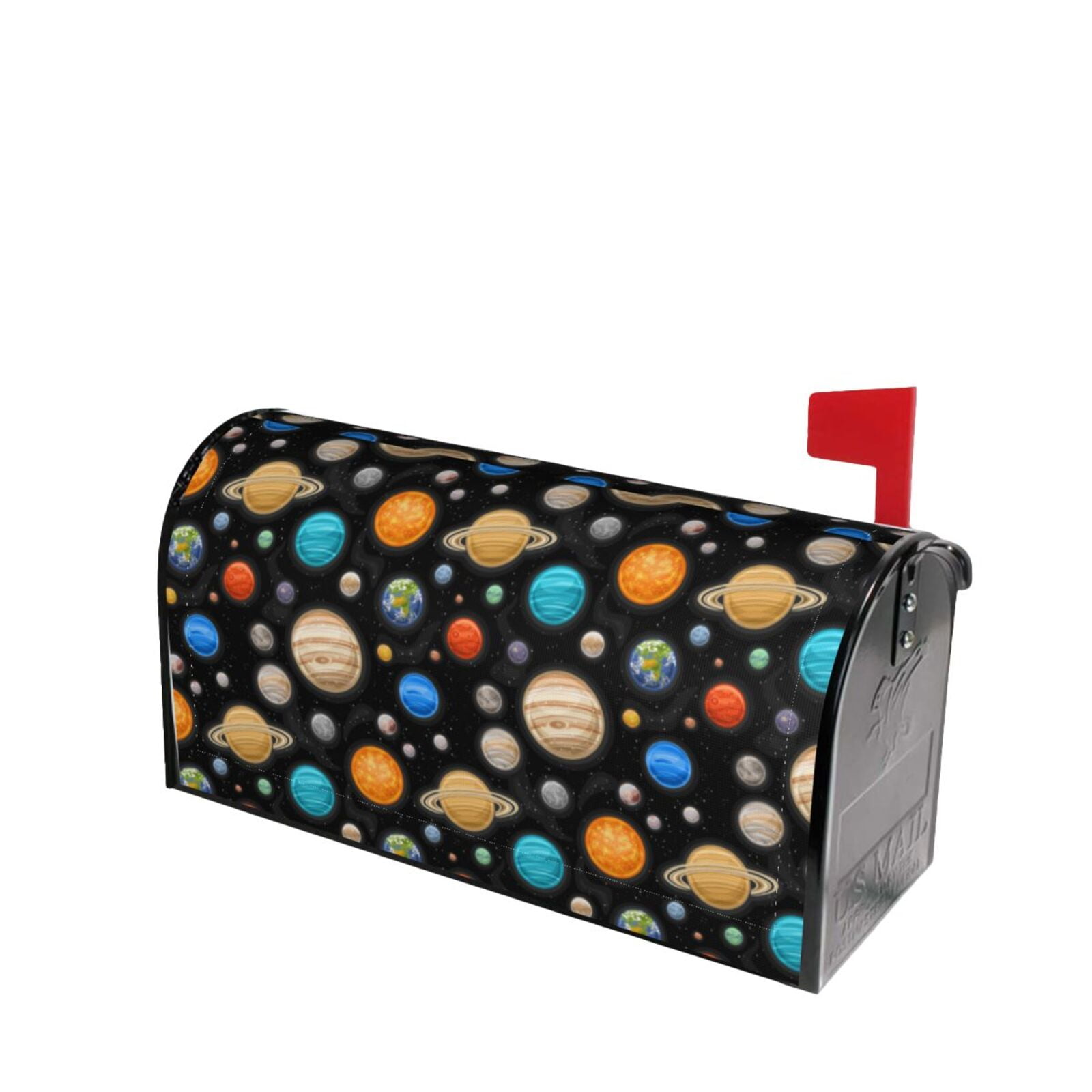 Lsque Planets In Deep Space Mailbox Cover Standard Size ,Magnetic ...