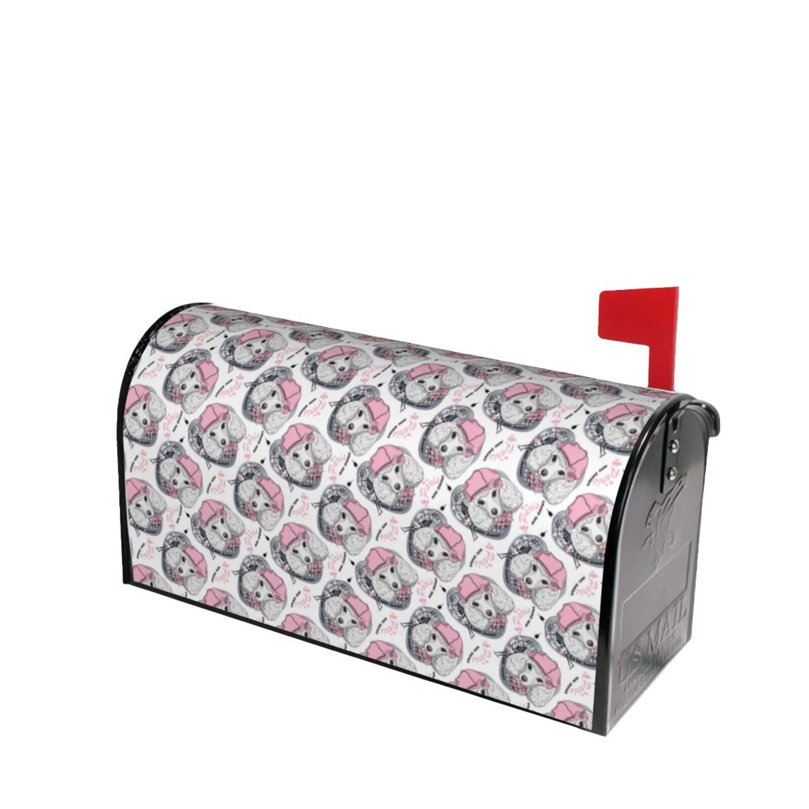 Lsque Poodle Dog Mailbox Cover Standard Size ,Magnetic Mailbox Covers ...