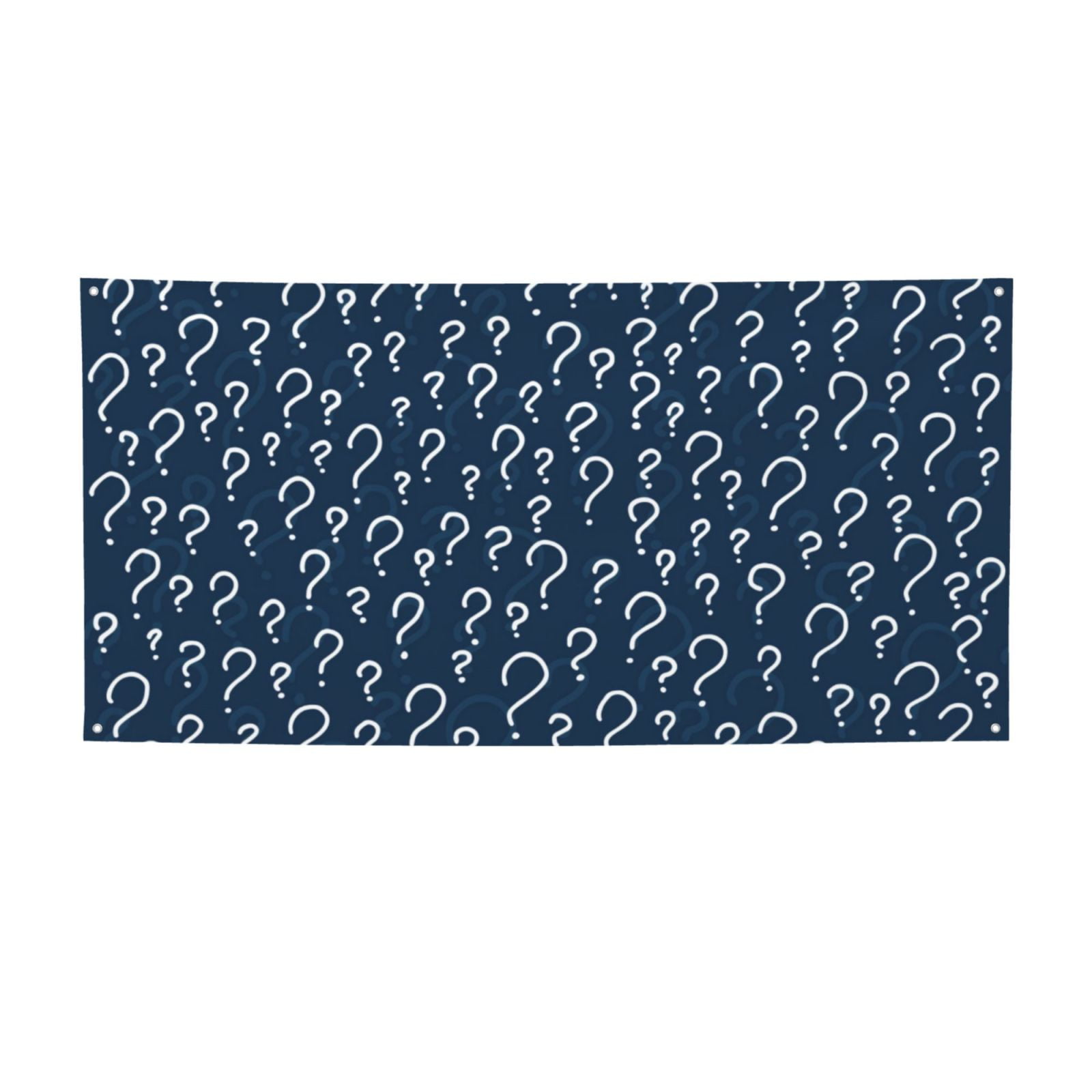 Lsque Question Marks Pattern Party Banner, Festive Banner , Holiday ...