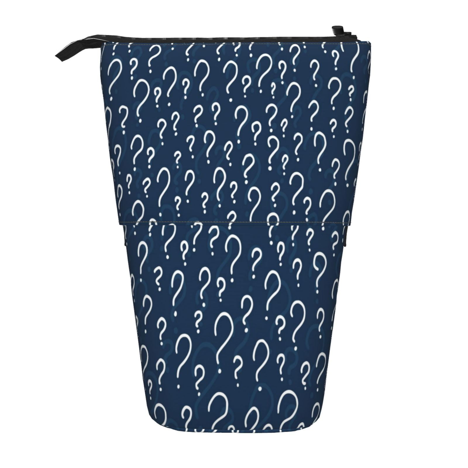 Lsque Question Marks Pattern Telescopic Pencil Bag Pen Holder ...