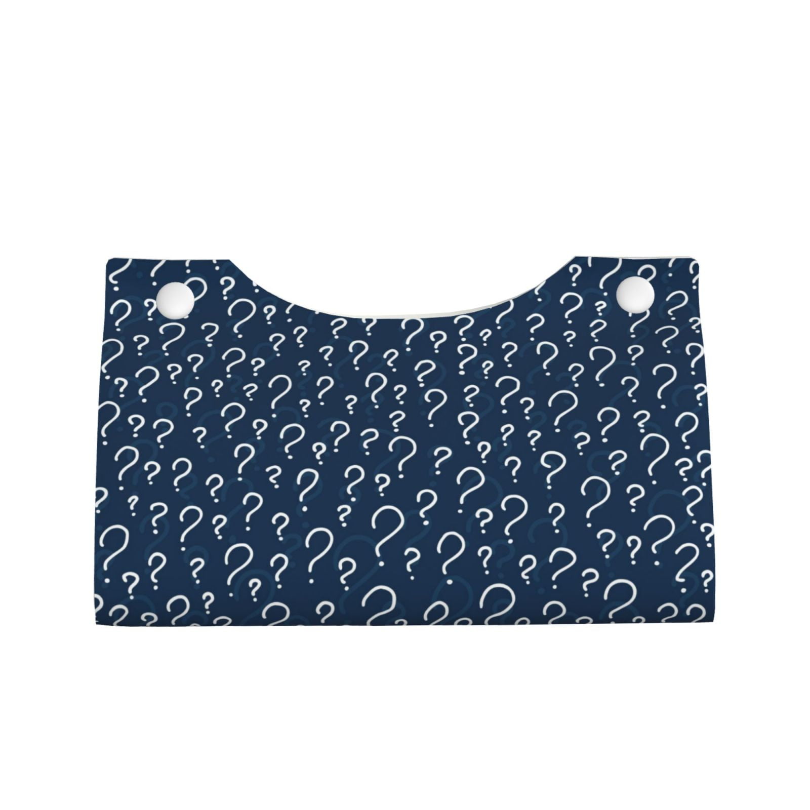 Lsque Question Marks Printed Long Tissue Box Cover Holder, Facial Paper ...