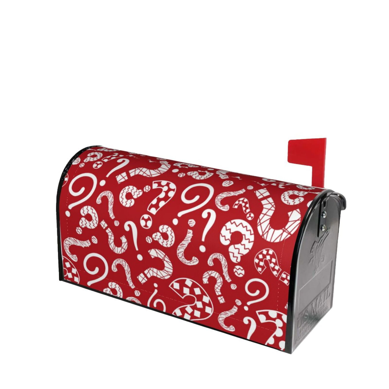 Lsque Question Marks1 Mailbox Cover Standard Size ,Magnetic Mailbox ...