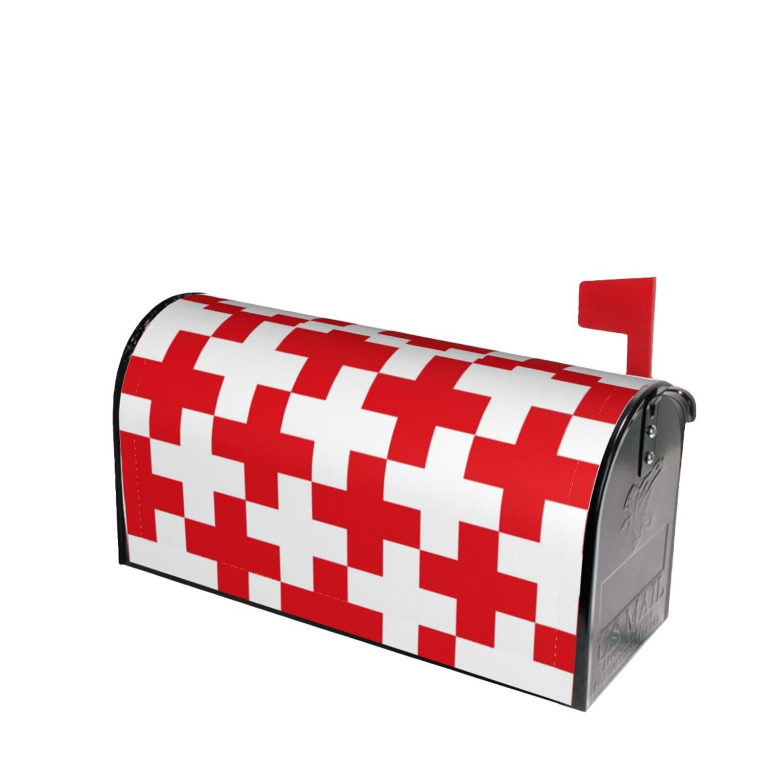 Lsque Red Cross 1 Mailbox Cover Standard Size ,Magnetic Mailbox Covers ...