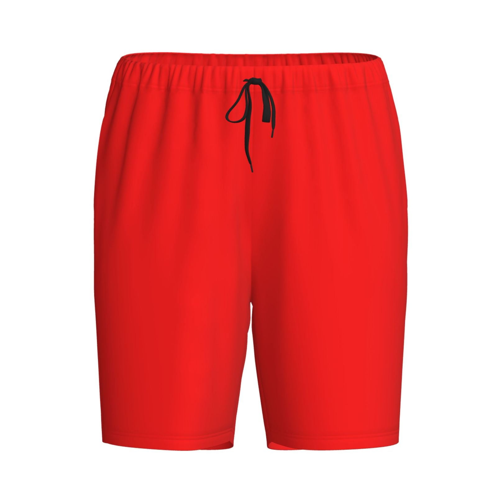 Lsque Red Mens Sleep Pajama Shorts,Short Pajama Pants, Cotton Ultra ...