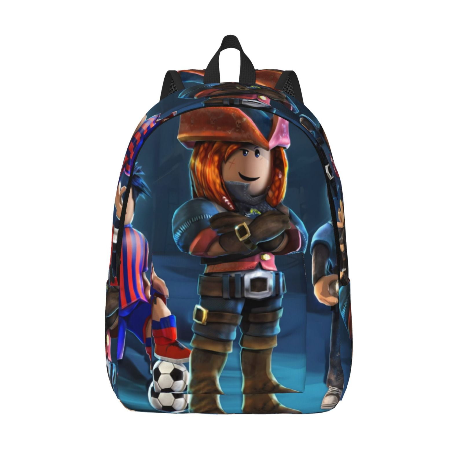 Lsque Roblox Pattern Canvas Daypack, Durable Backpack, High-quality ...
