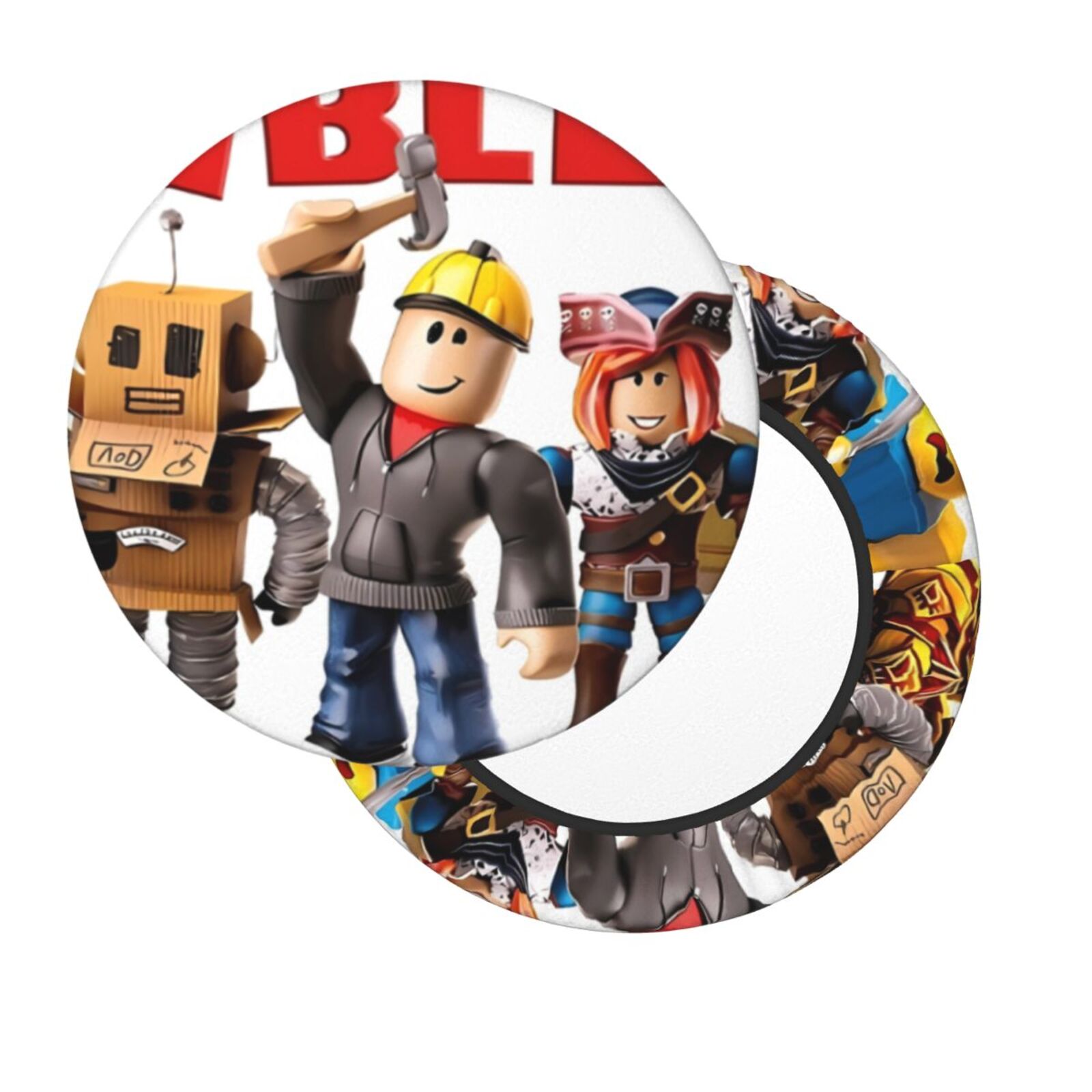 Lsque Roblox Round Bar chair cushion covers Velvet Fabric Premium ...