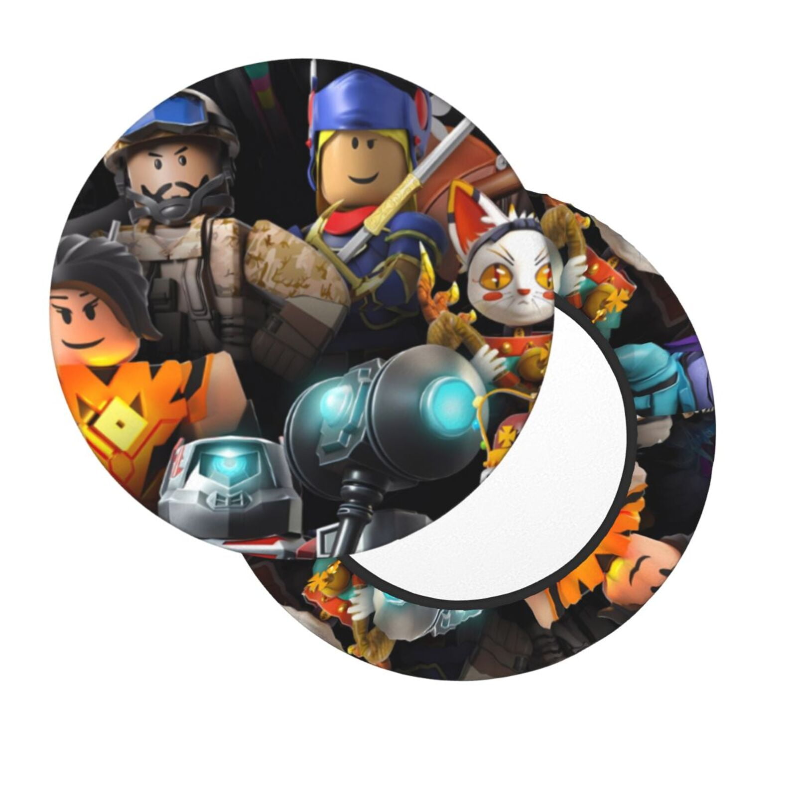 Lsque Roblox Round Bar chair cushion covers Velvet Fabric Premium ...