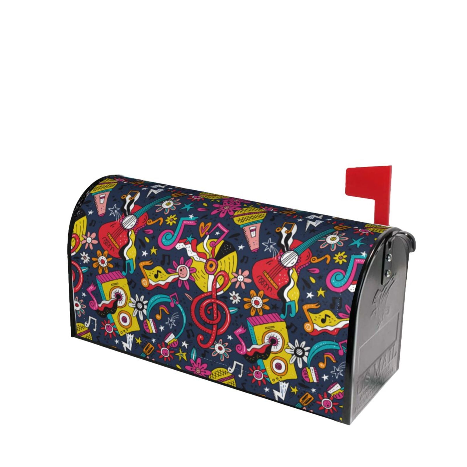 Lsque Rock Music Mailbox Cover Standard Size ,Magnetic Mailbox Covers ...