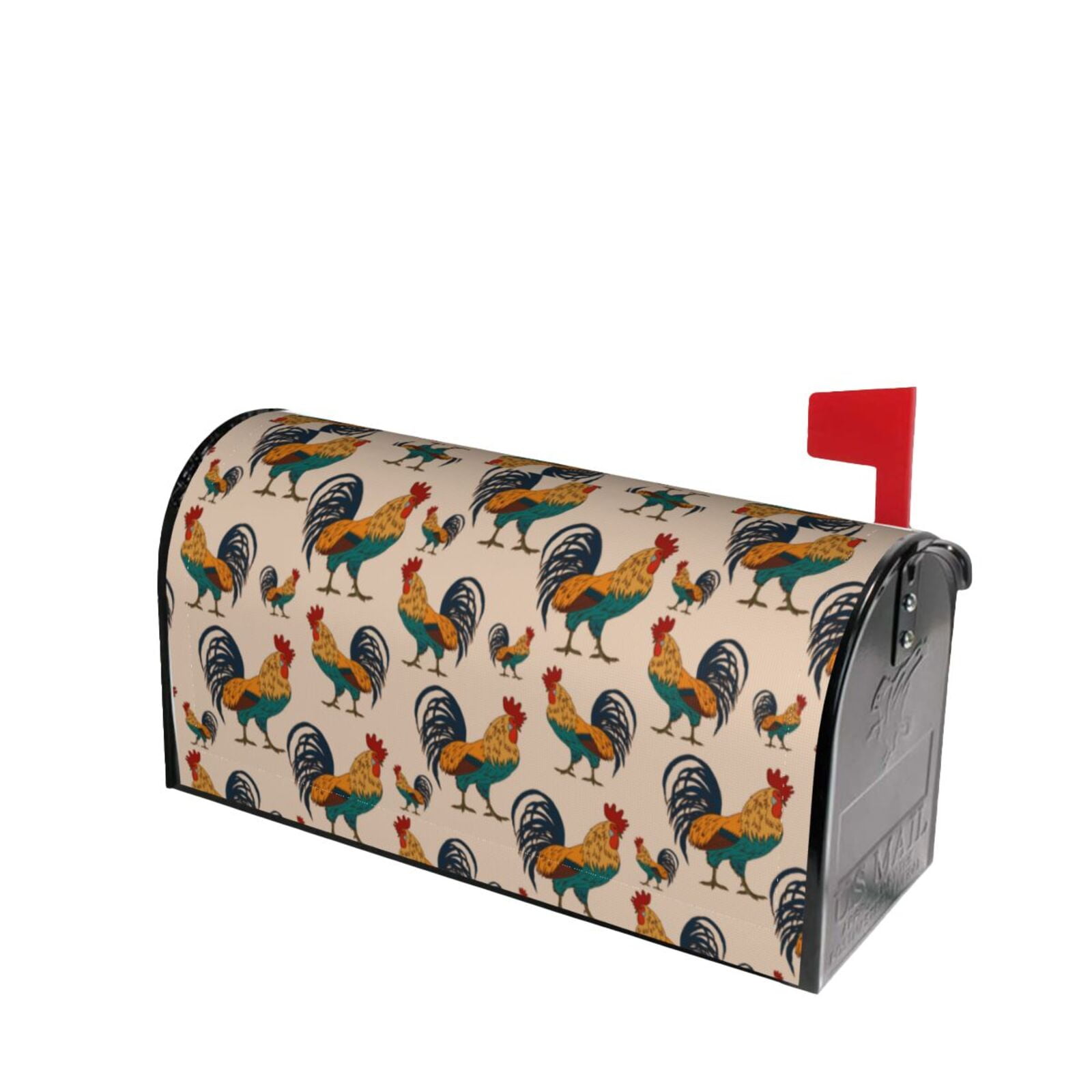 Lsque Rooster Mailbox Cover Standard Size ,Magnetic Mailbox Covers Post ...