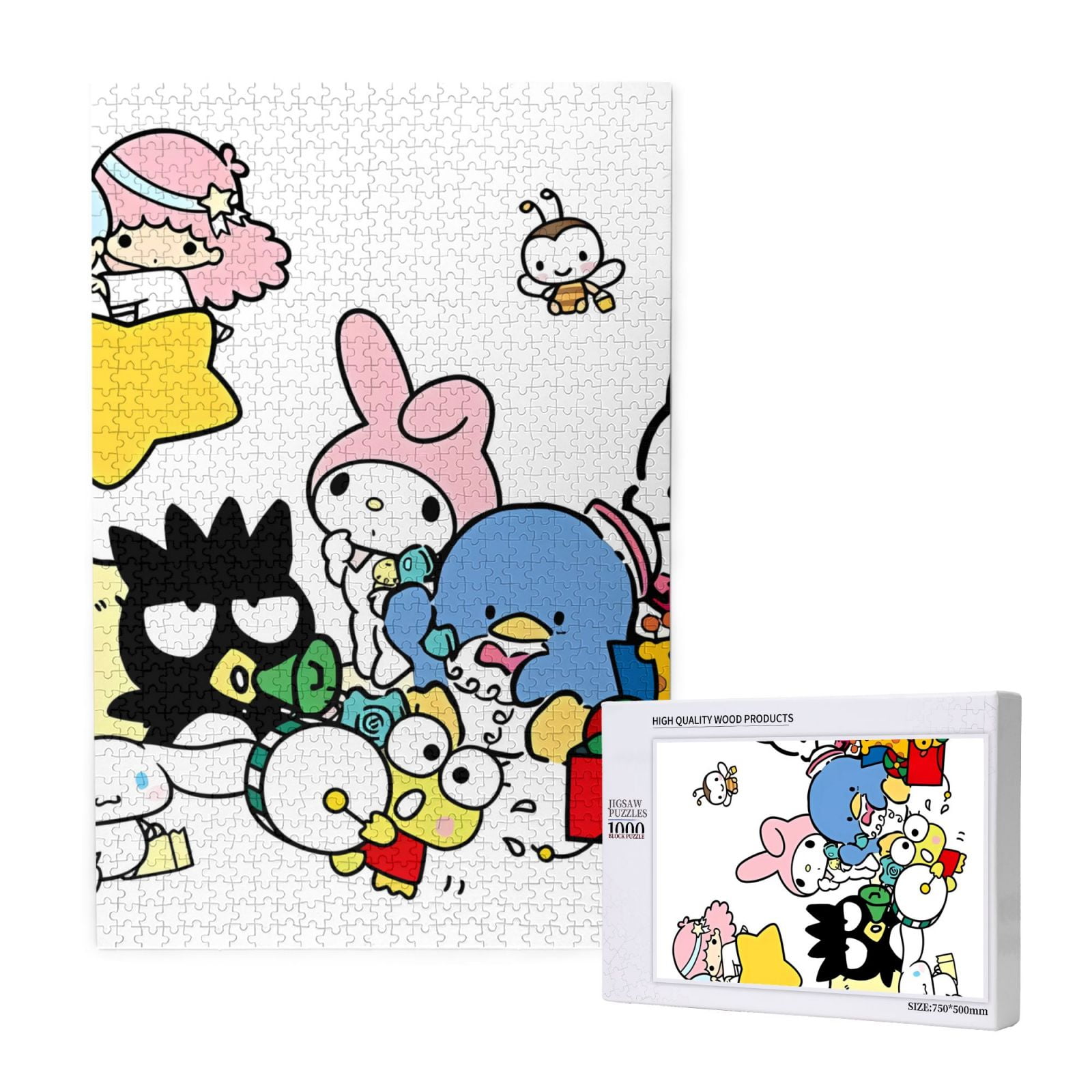 Lsque Sanrio Pattern Wooden Picture Puzzle ,1000 Piece Jigsaw Puzzle ...