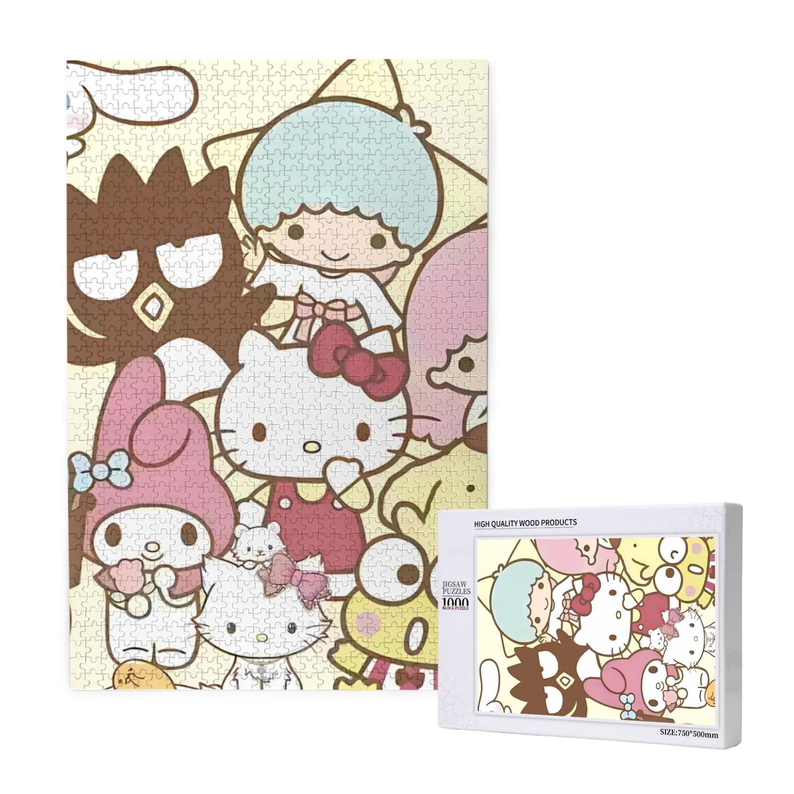 Lsque Sanrio Pattern Wooden Picture Puzzle ,1000 Piece Jigsaw Puzzle ...