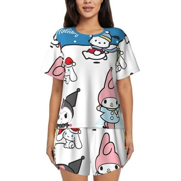 Free Shipping! Peanuts Womens' Snoopy I Like Naps Character Sleep Pajama Set Shorts - Walmart.com