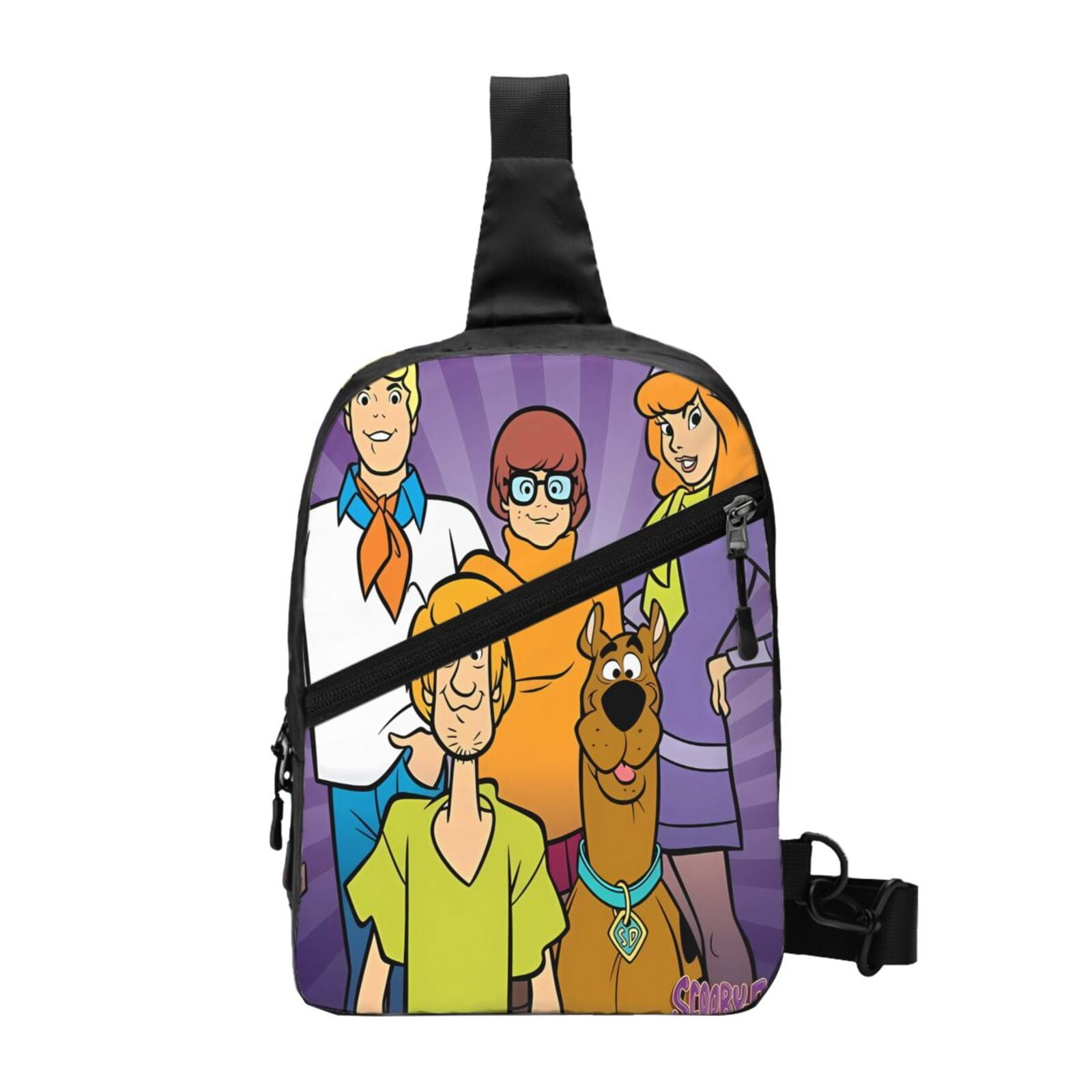 Lsque Scooby-Doo Pattern Chest Package – Foldable Waterproof Chest Bag ...