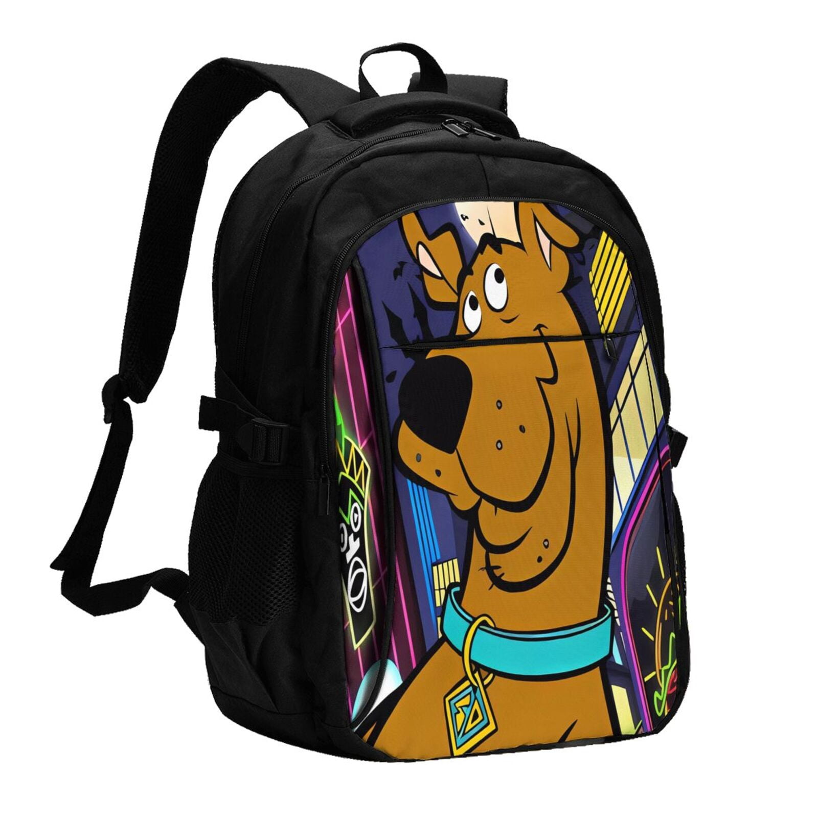 Lsque Scooby-Doo Print USB Charging Backpack for Men and Women - Water ...