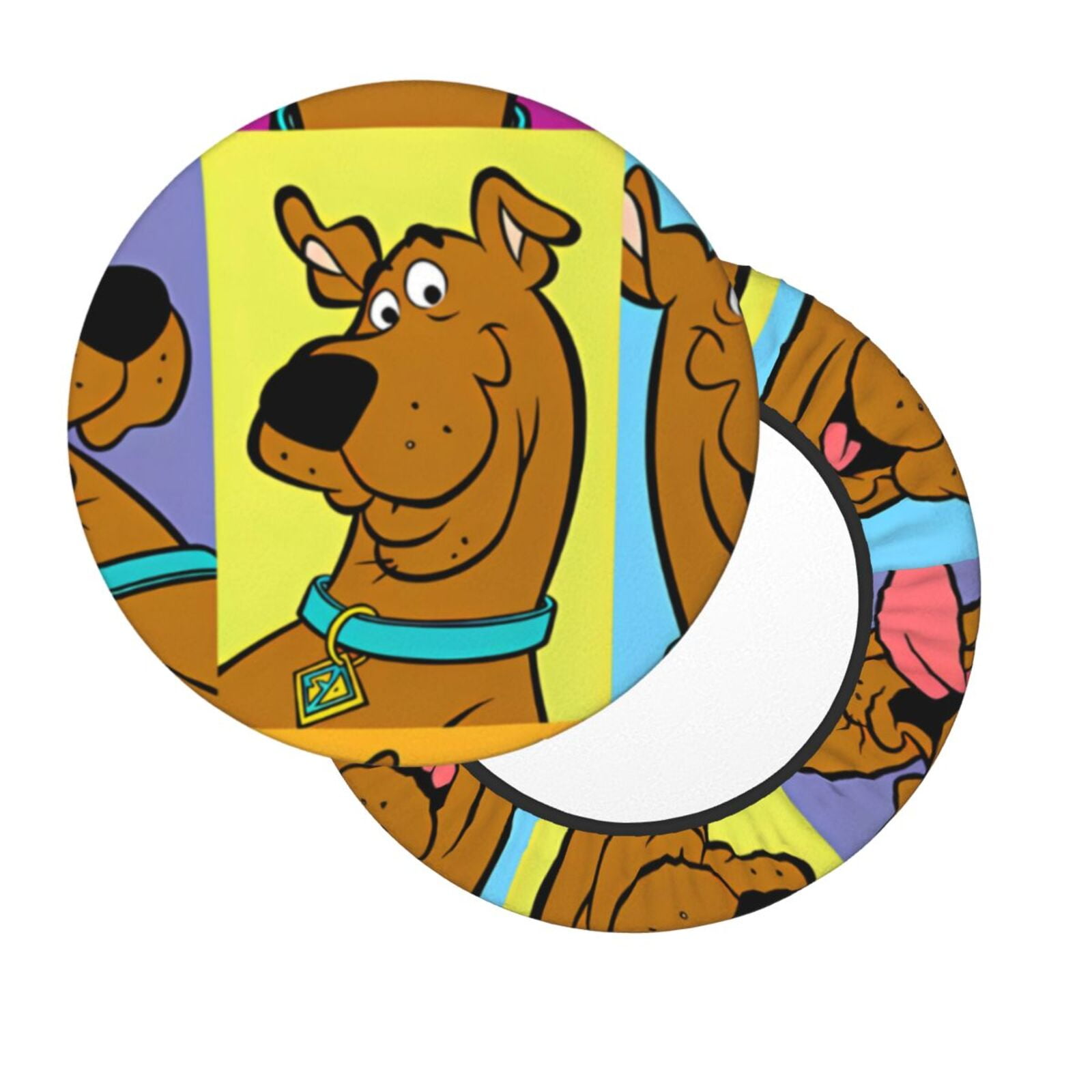 Lsque Scooby-Doo Round Bar chair cushion covers Velvet Fabric Premium ...