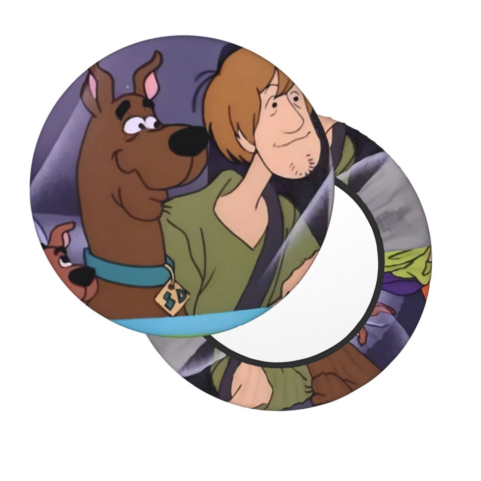 Lsque Scooby-Doo Round Bar chair cushion covers Velvet Fabric Premium ...