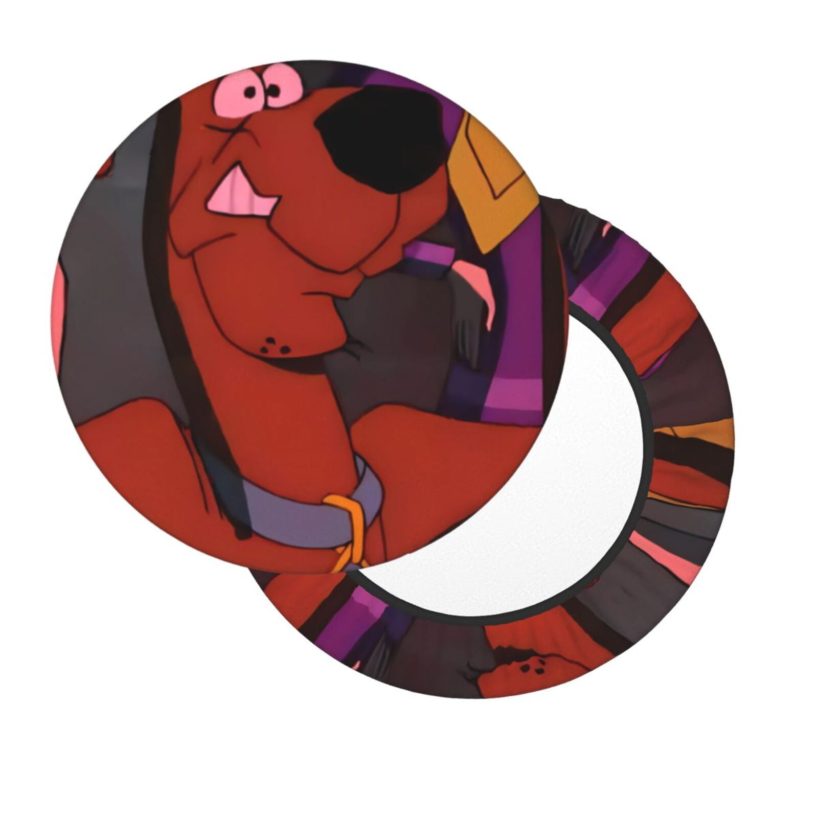 Lsque Scooby-Doo Round Bar chair cushion covers Velvet Fabric Premium ...