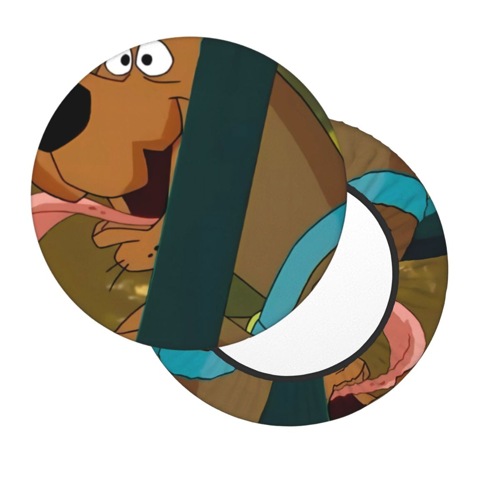 Lsque Scooby-Doo Round Bar chair cushion covers Velvet Fabric Premium ...