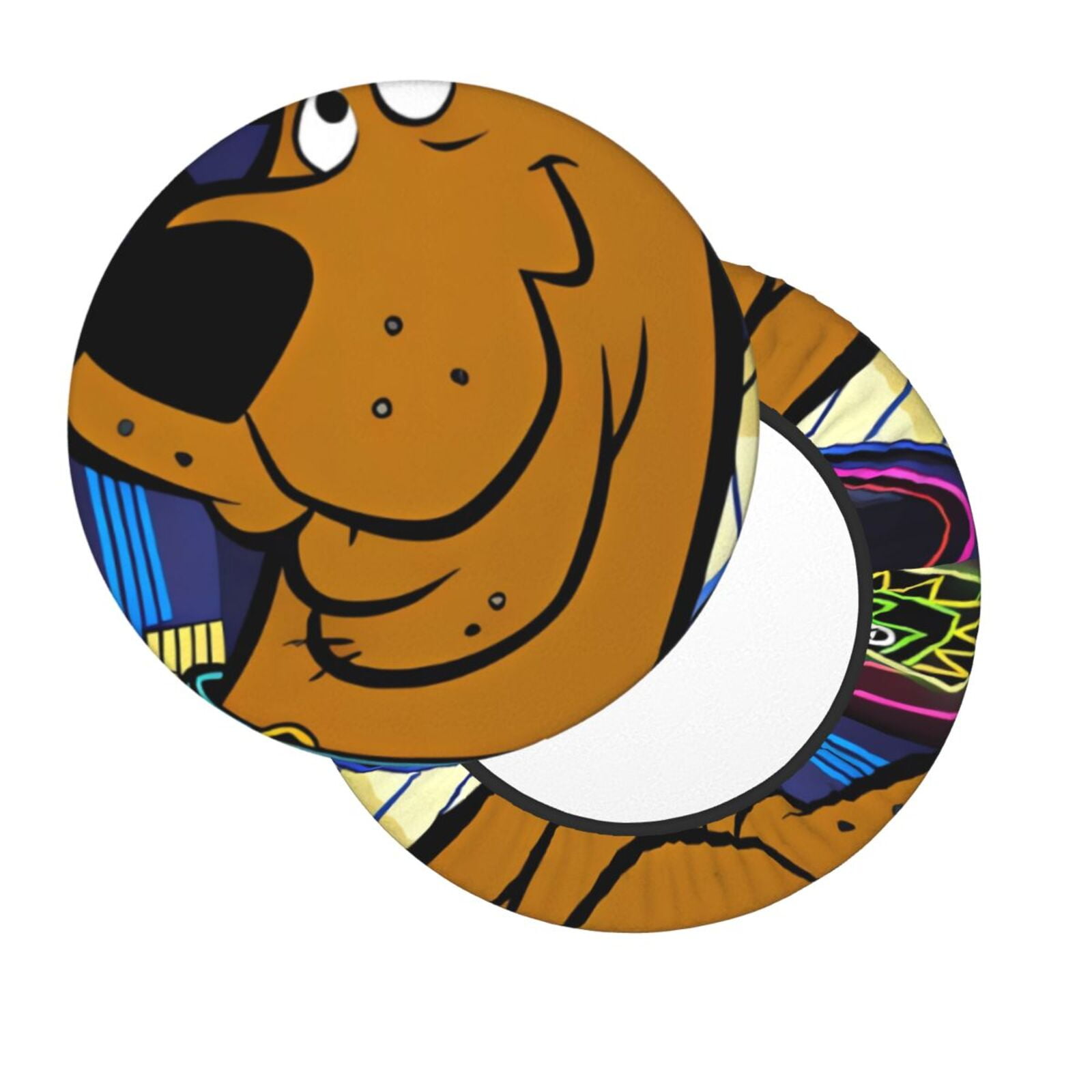 Lsque Scooby-Doo Round Bar chair cushion covers Velvet Fabric Premium ...