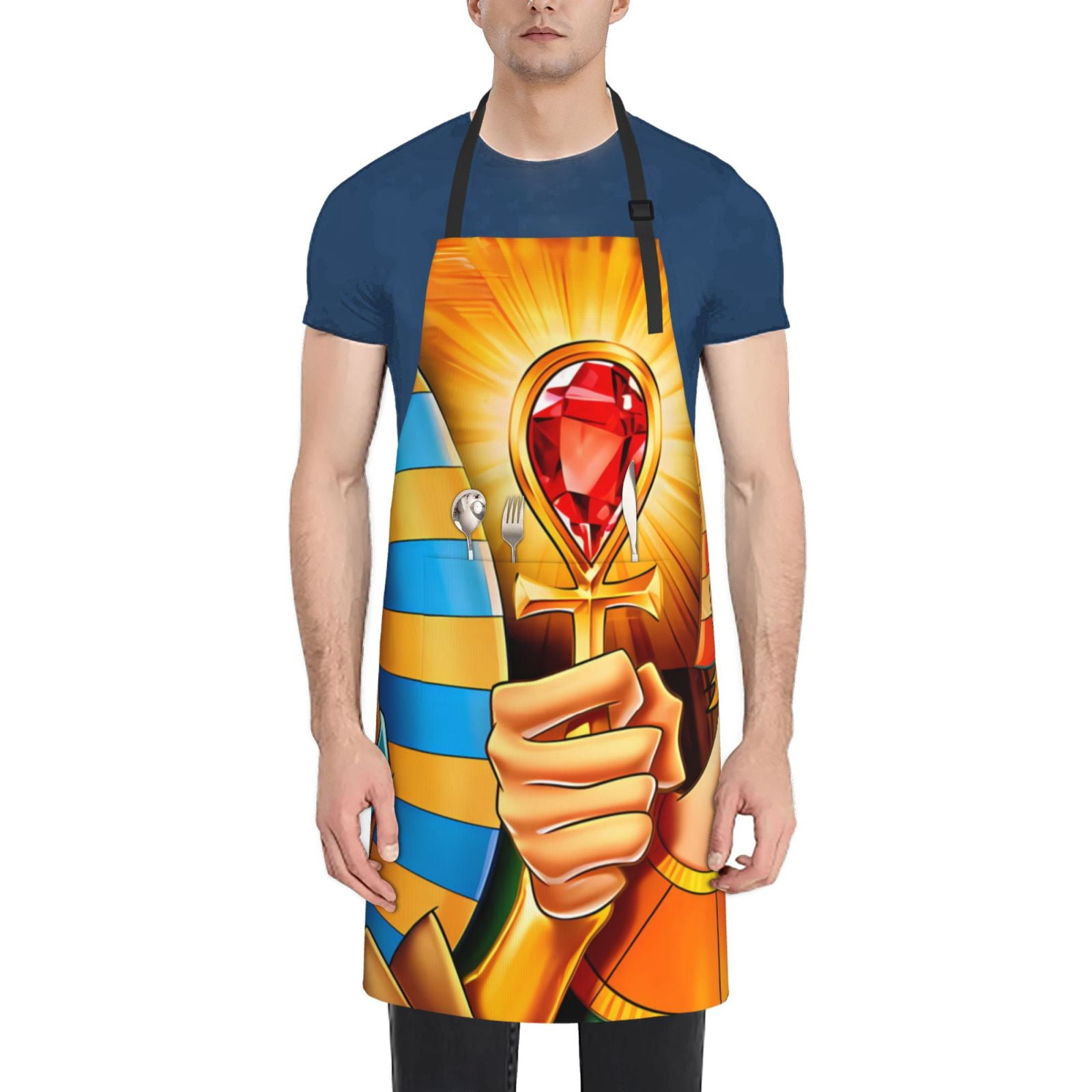 Lsque Scooby-Doo Waterproof Apron Chef Aprons for Men Heavy Duty ...