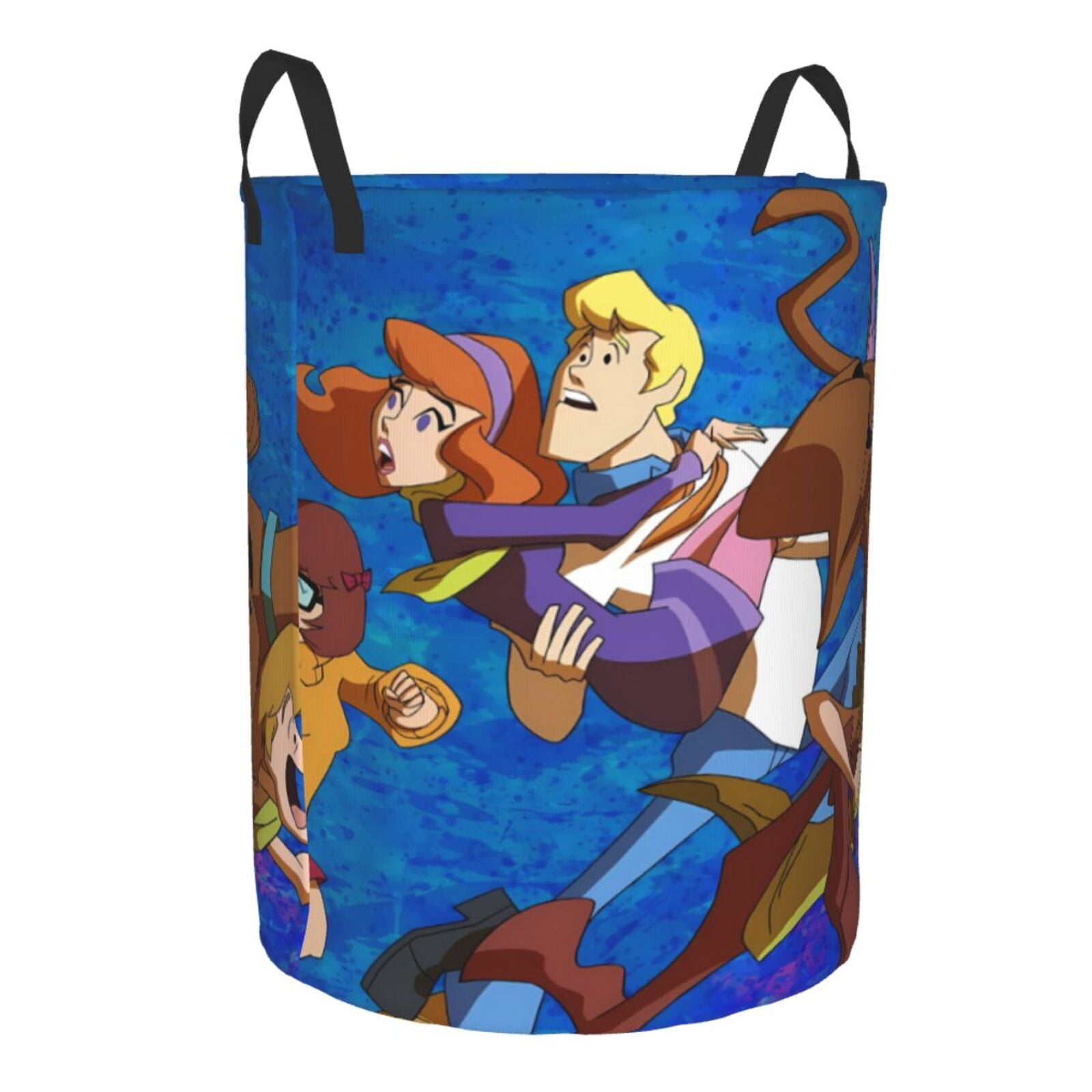 Lsque Scooby-Doo pattern Laundry Hamper Basket, Tall Woven Rope Hamper ...