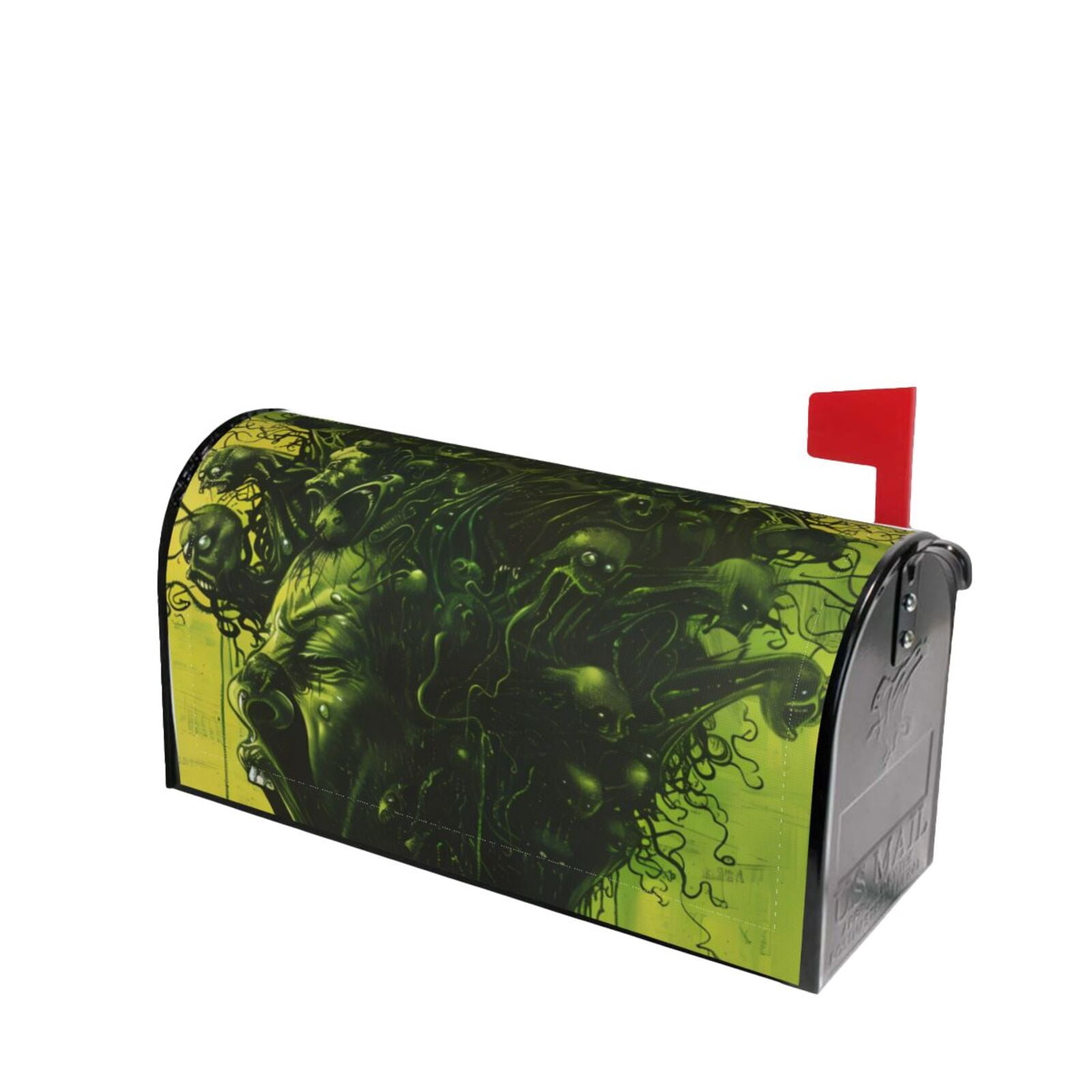 Lsque Screaming Horror Art Mailbox Cover Standard Size ,Magnetic ...