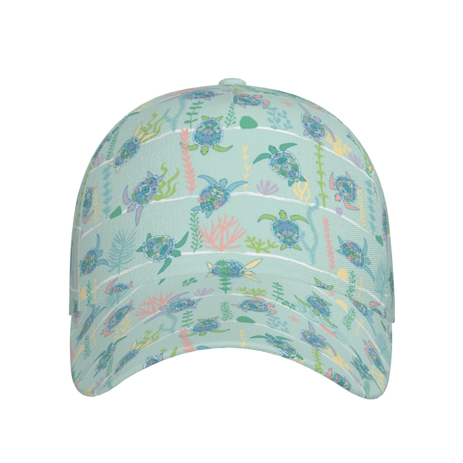 Lsque Sea Turtle Baseball Cap Trucker Low Profile Hat Golf Dad Hat ...