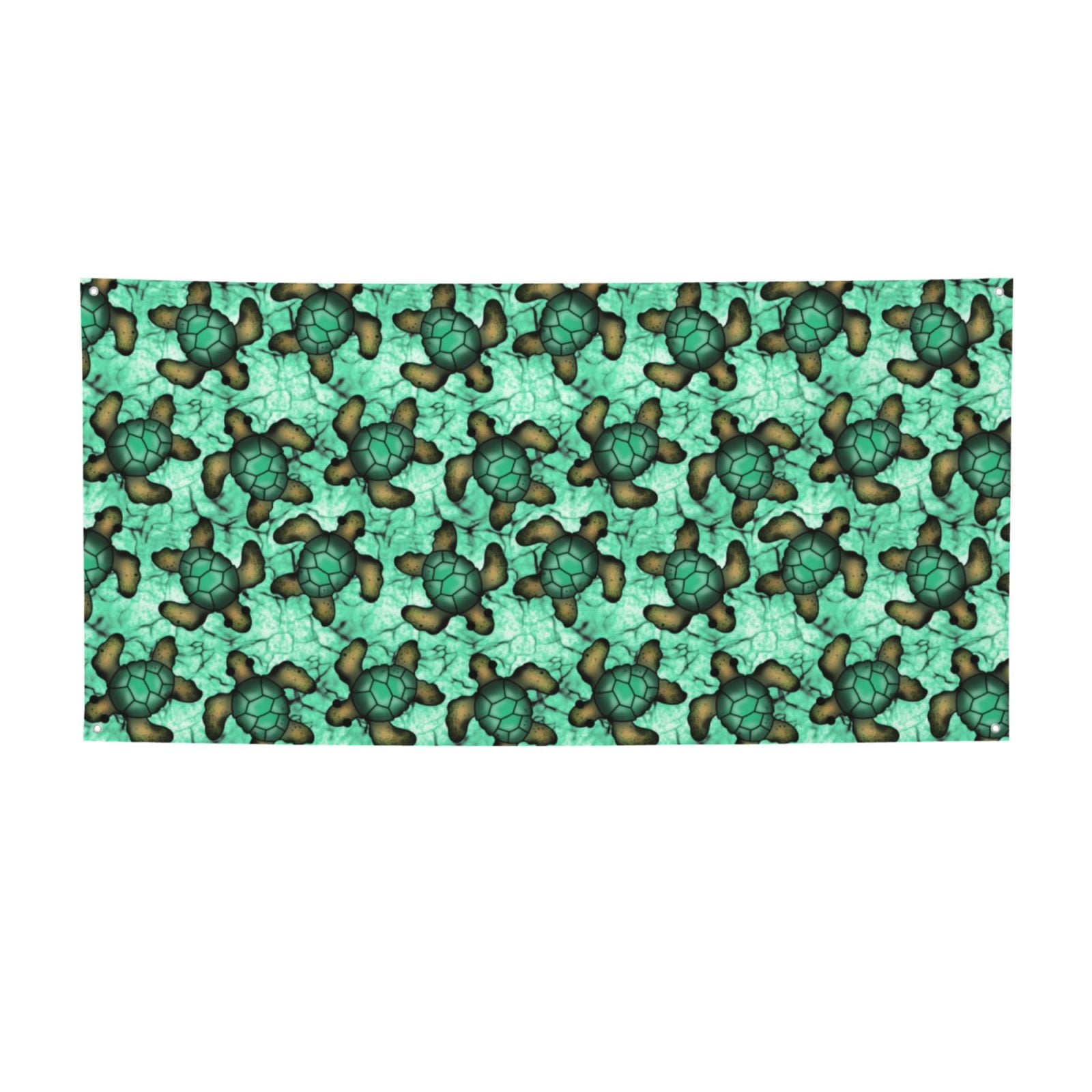 Lsque Sea Turtle Pattern Party Banner, Festive Banner , Holiday ...