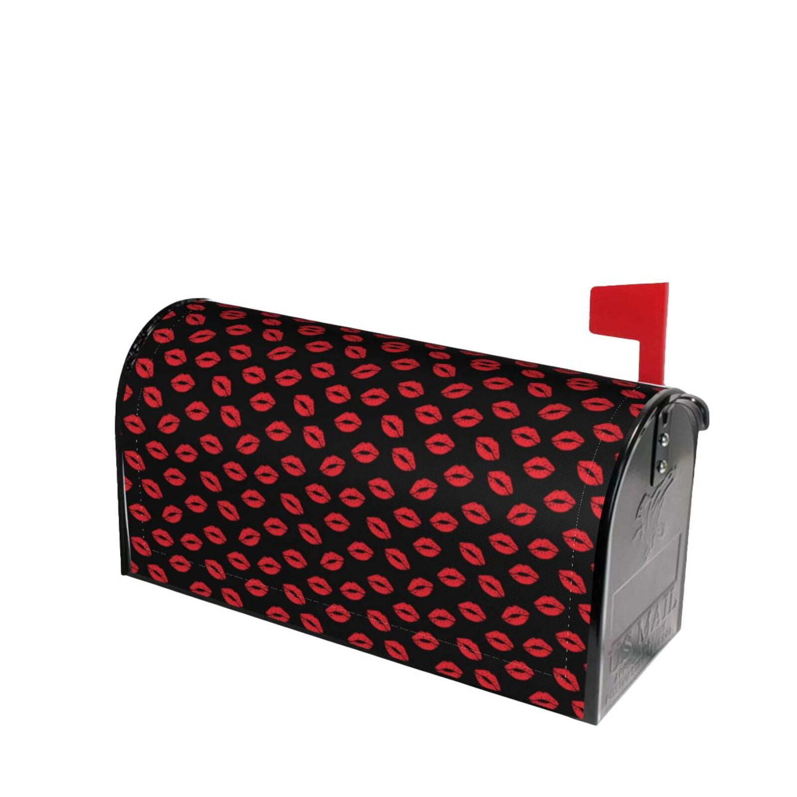 Lsque Sexy Red Lips Kiss Mailbox Cover Standard Size ,Magnetic Mailbox ...