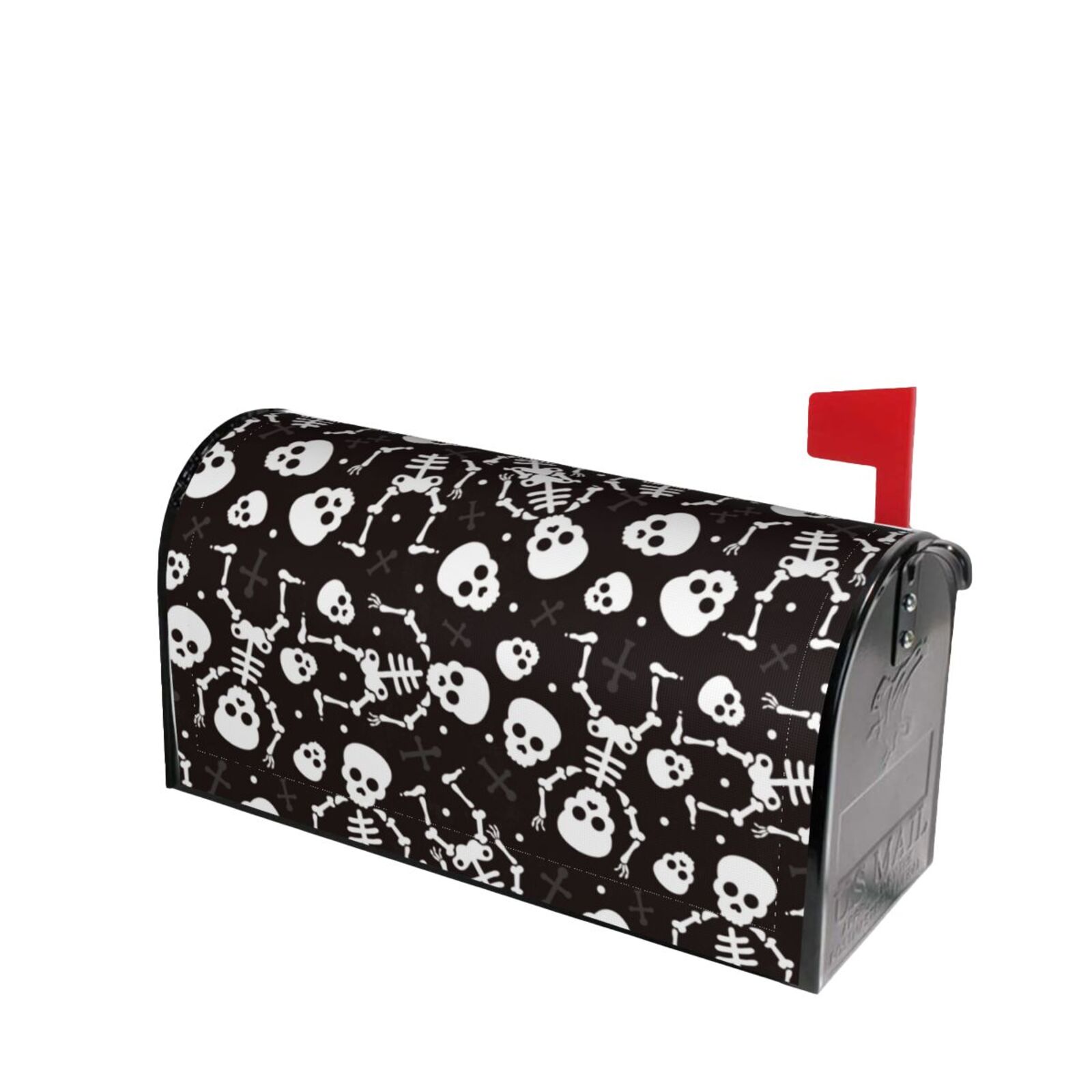 Lsque Skeleton Mailbox Cover Standard Size ,Magnetic Mailbox Covers ...