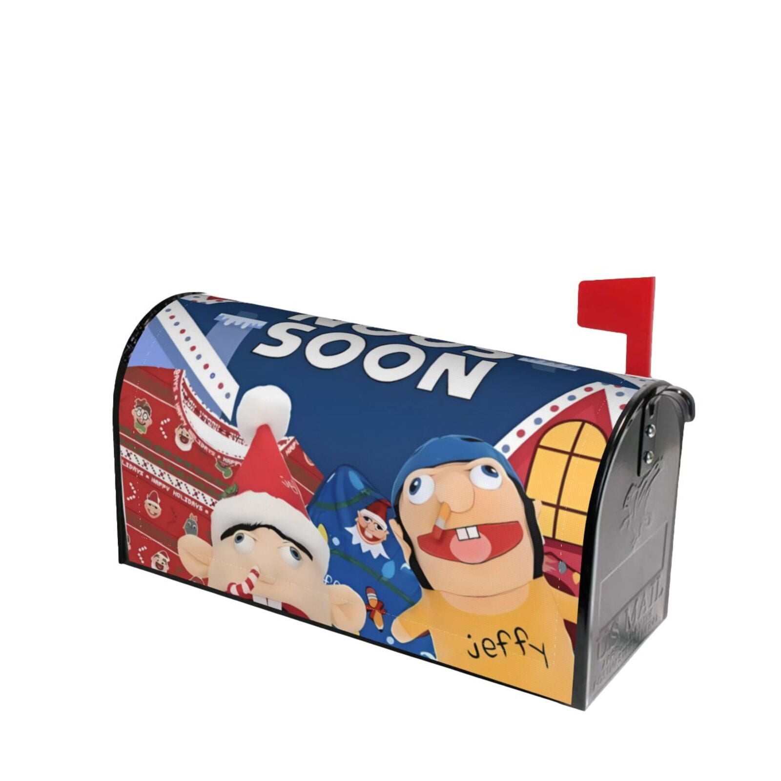 Lsque Sml Jeffy Mailbox Cover Standard Size ,Magnetic Mailbox Covers ...