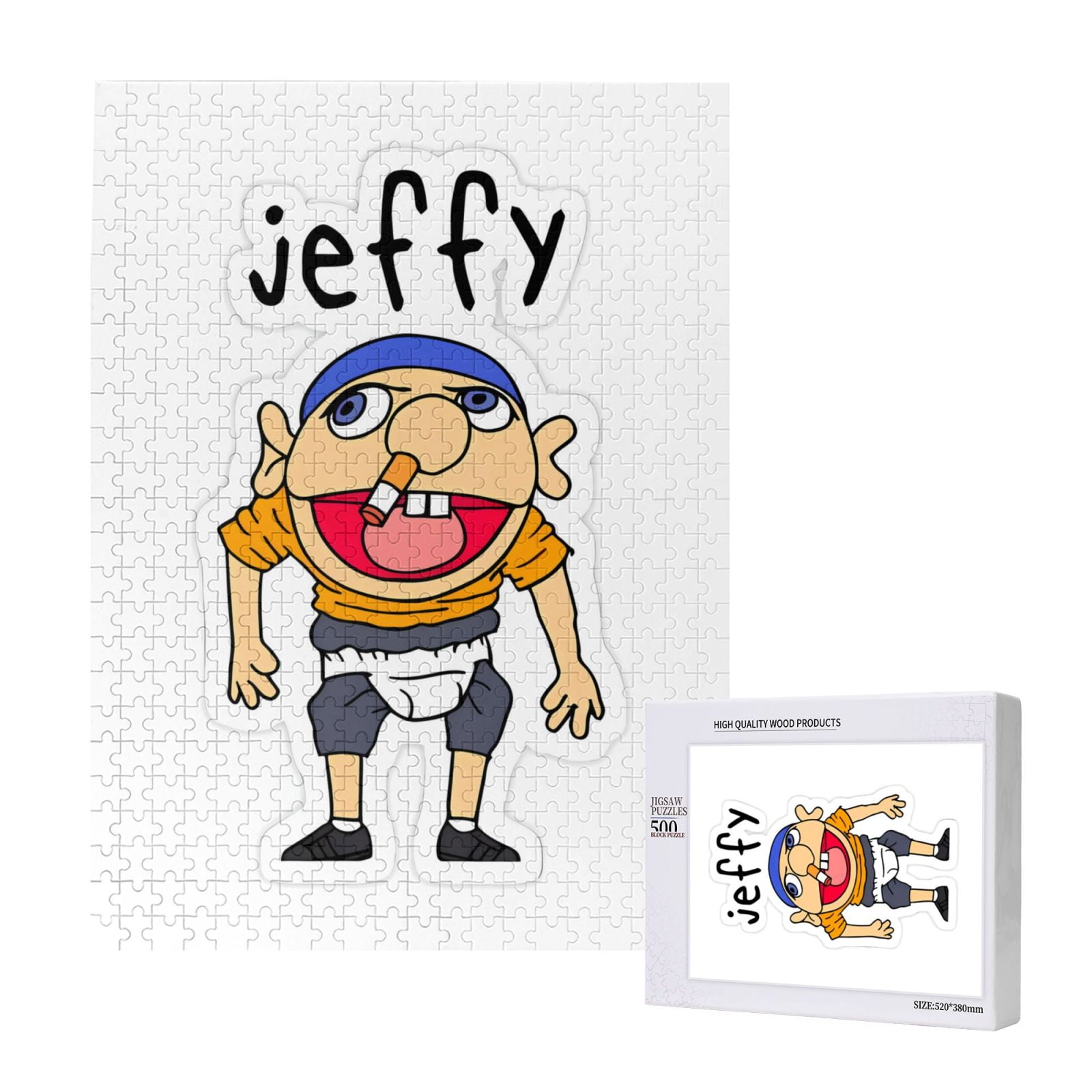 Lsque Sml Jeffy Pattern Wooden Picture Puzzle ,500 Piece Jigsaw Puzzle ...