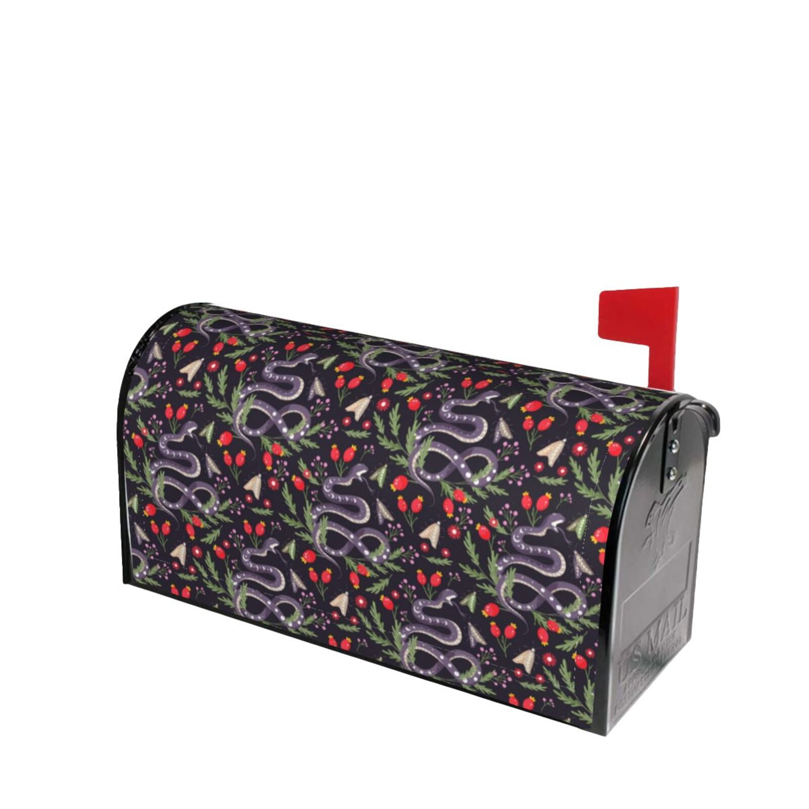 Lsque Snakes And Snake Fruit Mailbox Cover Standard Size ,Magnetic ...