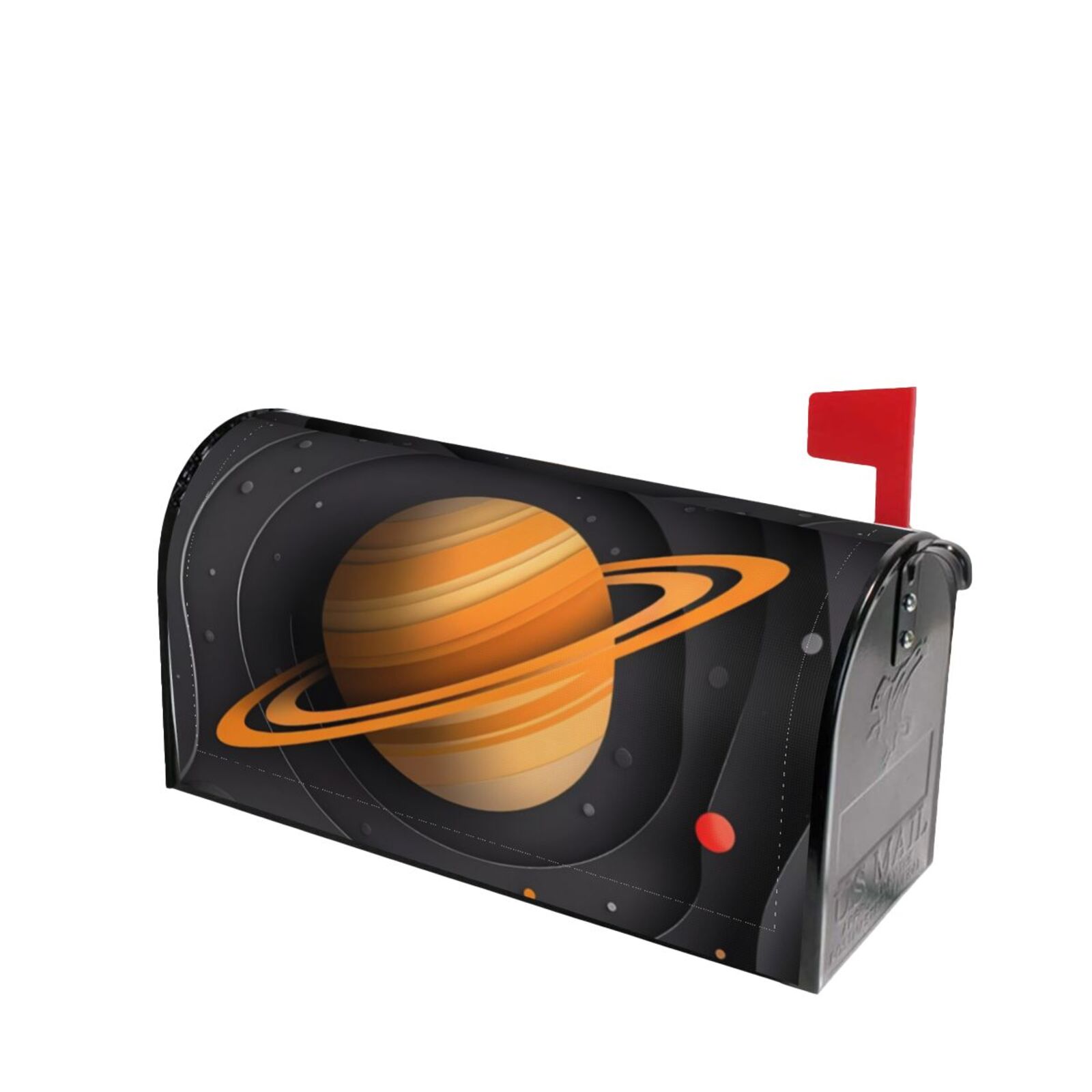 Lsque Solar System Paper Art Mailbox Cover Standard Size ,Magnetic ...