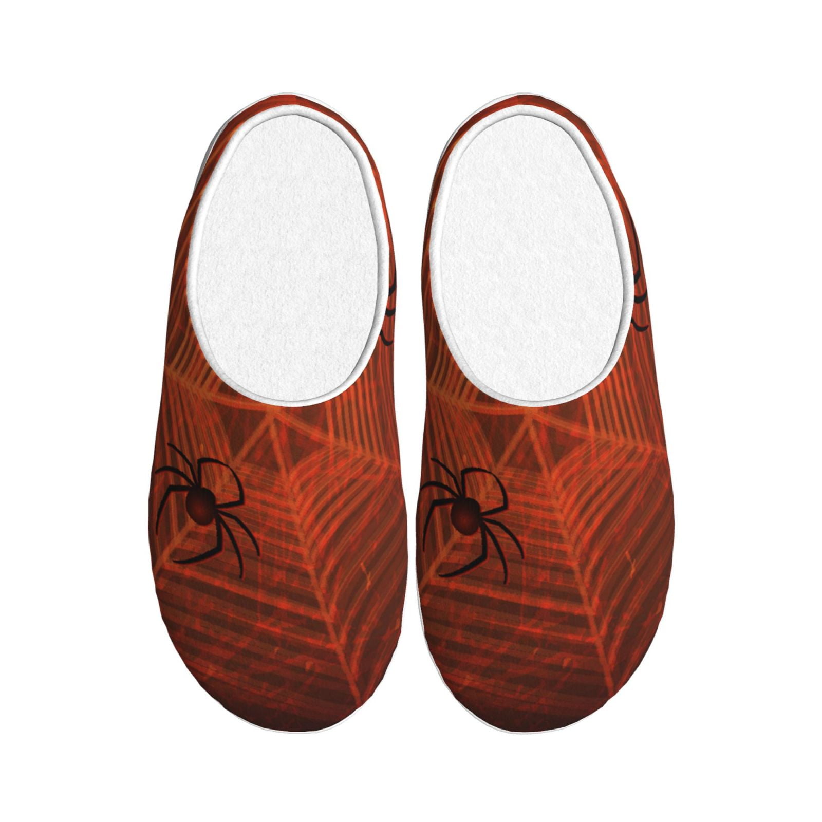 Lsque Spider Web Pattern Womens Comfort Cotton on Scuff With Memory ...