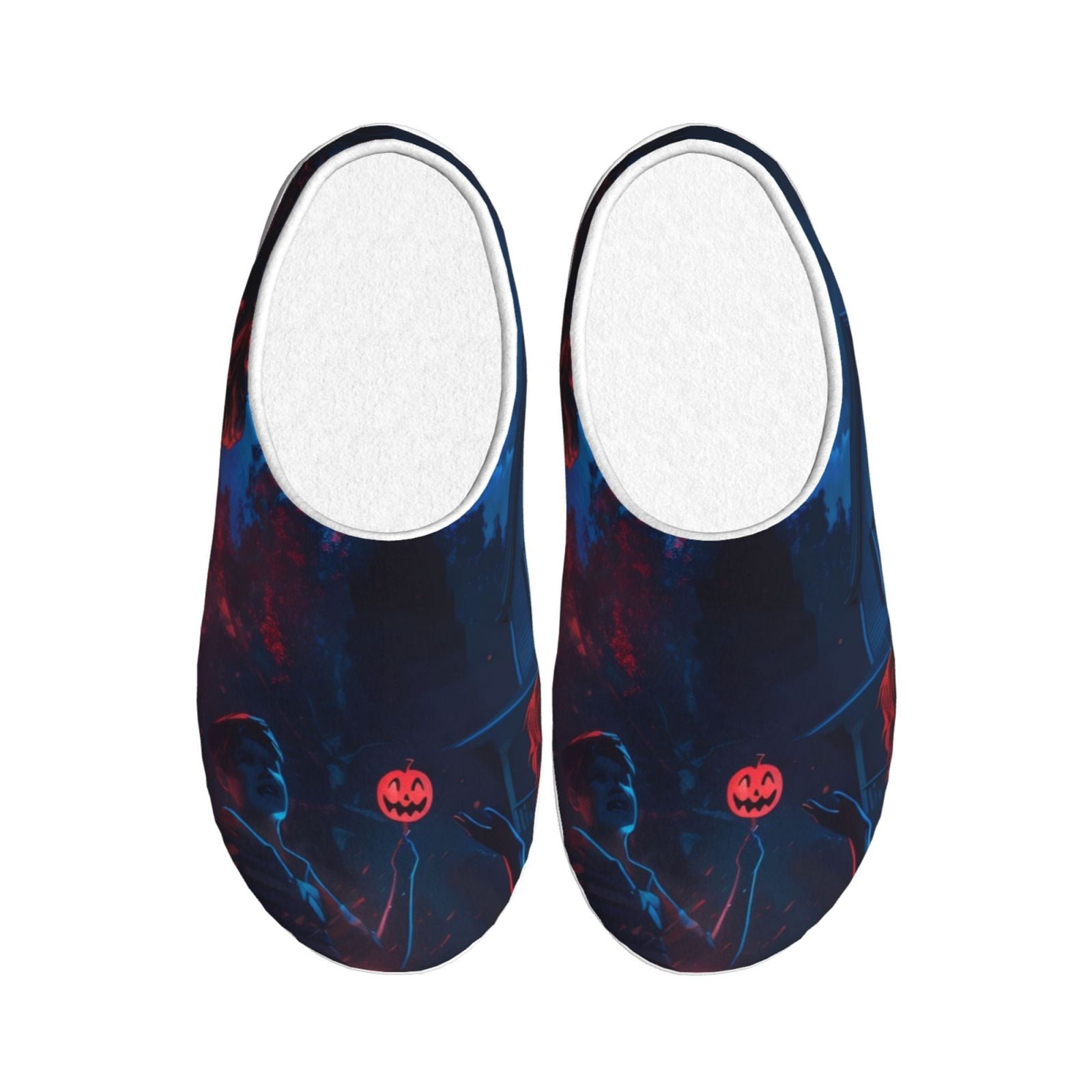 Lsque Spooky Halloween Night Scene Pattern Womens Comfort Cotton on ...