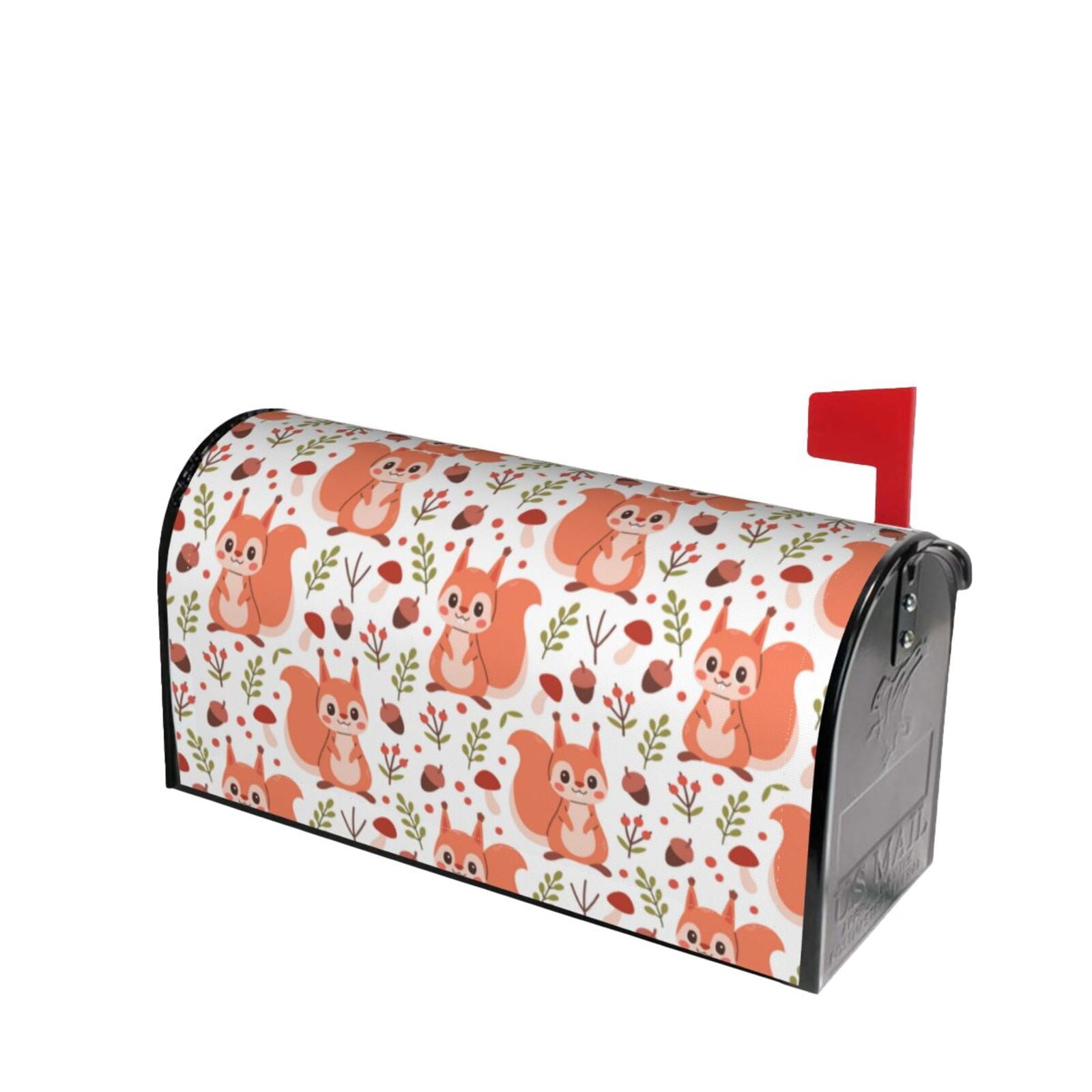 Lsque Squirrel And Mailbox Cover Standard Size ,Magnetic Mailbox Covers ...