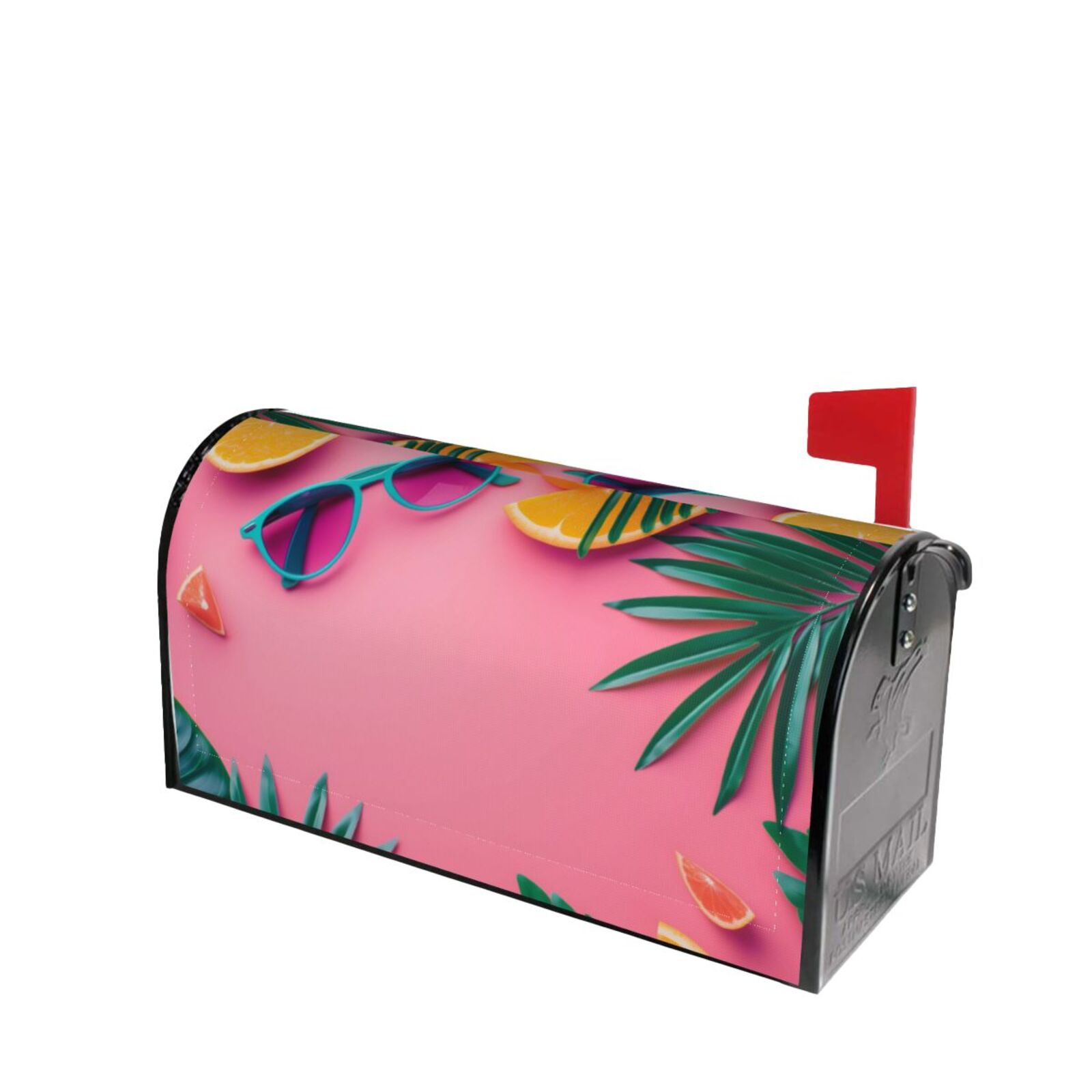 Lsque Summer Fruits And Sunglasses Mailbox Cover Standard Size ...