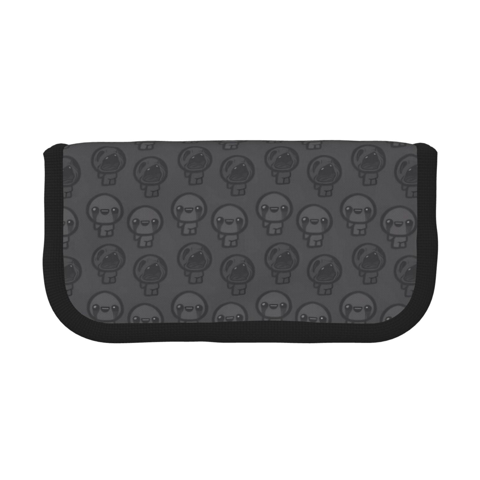 Lsque The Binding of Isaac Pattern Canvas Pen Case - Pencil Pouch ...