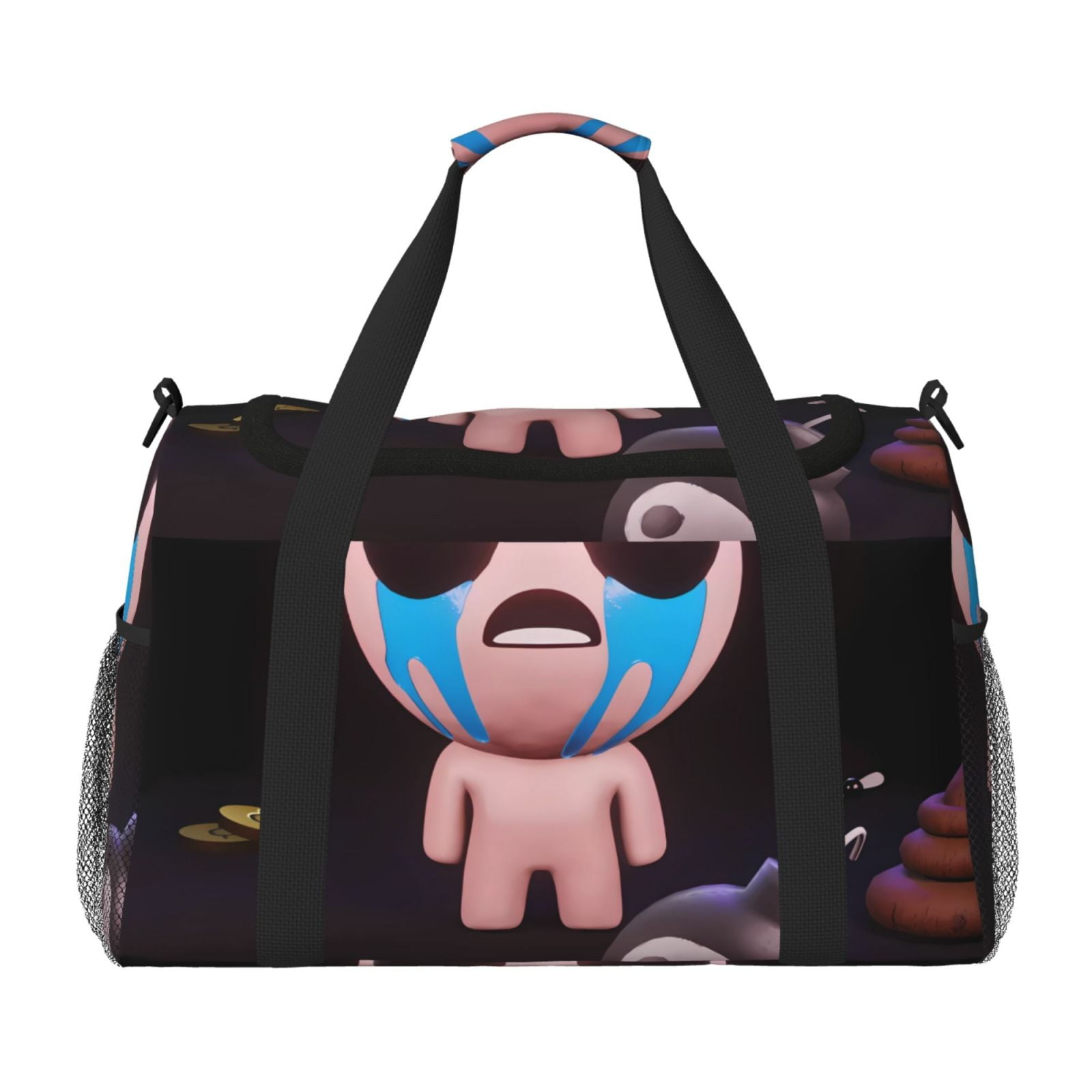 Lsque The Binding of Isaac Pattern Hand Travel Bag, Weekender Carry On ...