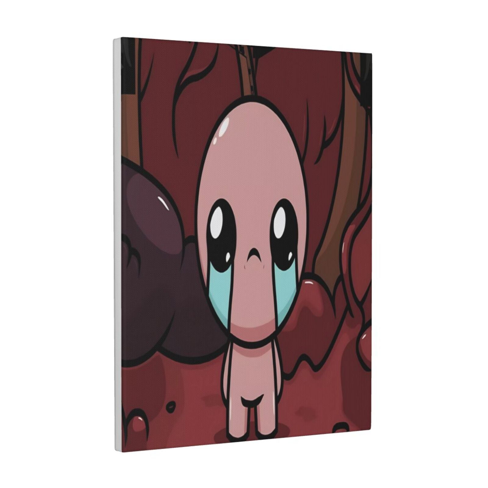 Lsque The Binding of Isaac Pattern Canvas Wall Art – 30x40in Decorative ...