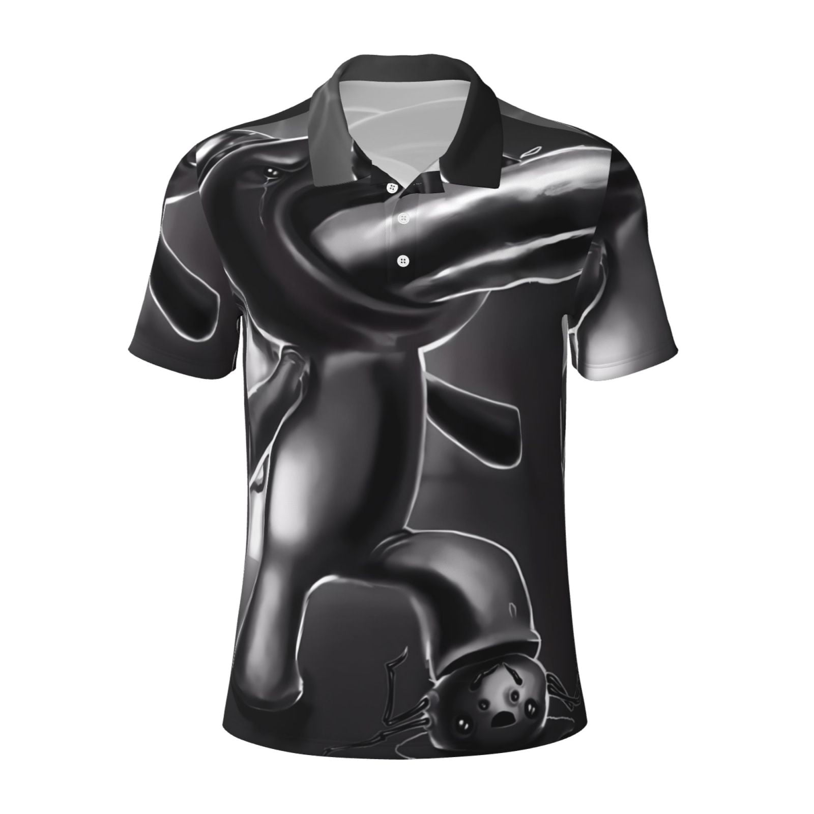 Lsque The Binding of Isaac Pattern Golf Shirts for Men Dry Fit Print ...